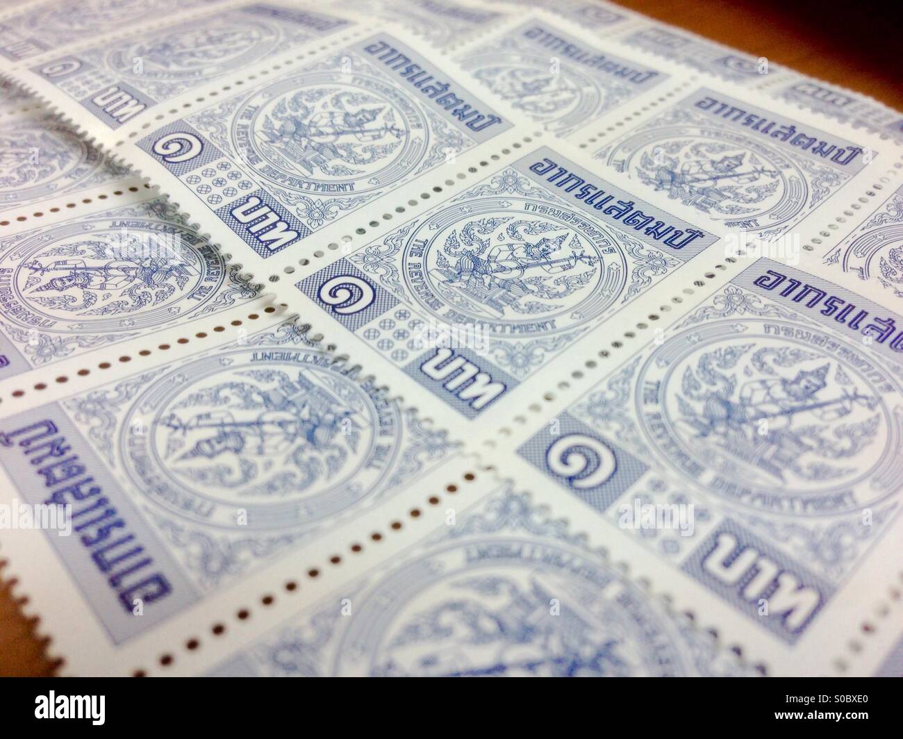 Thai stamp hi-res stock photography and images - Alamy