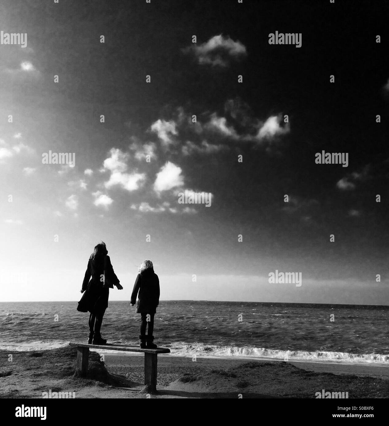 Into the wind Stock Photo - Alamy