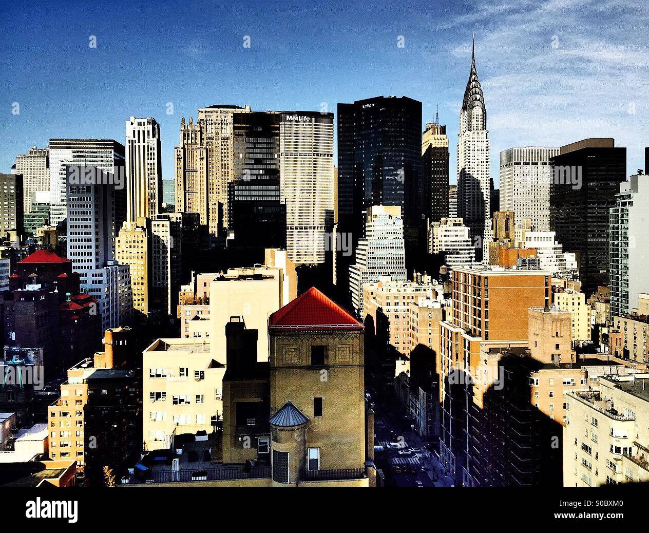 Midtown Manhattan Skyline, NYC Stock Photo - Alamy