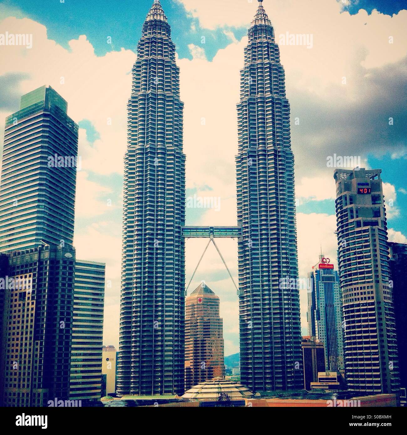 KLCC center in day time Stock Photo - Alamy