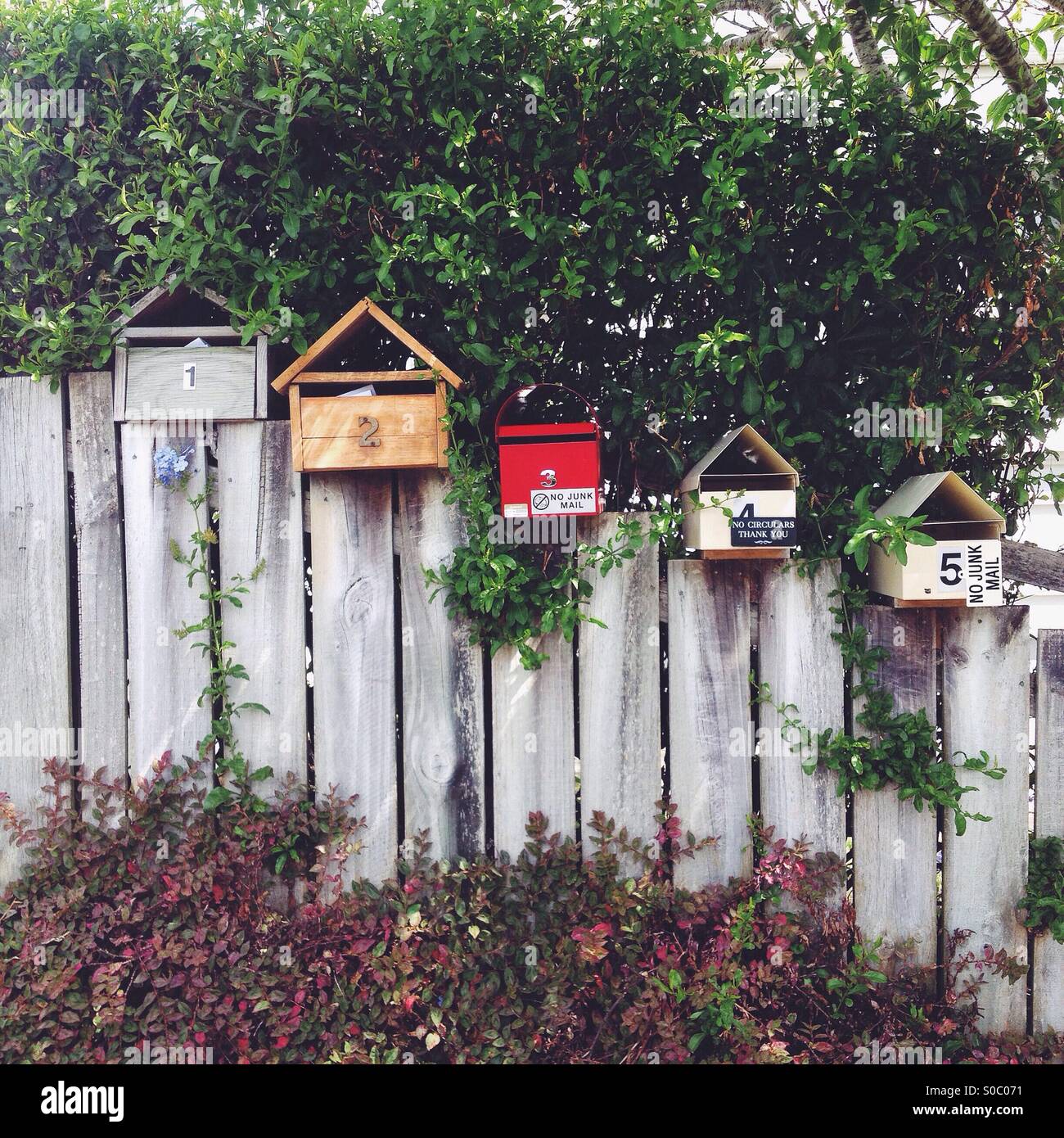 New zealand postbox hi-res stock photography and images - Alamy