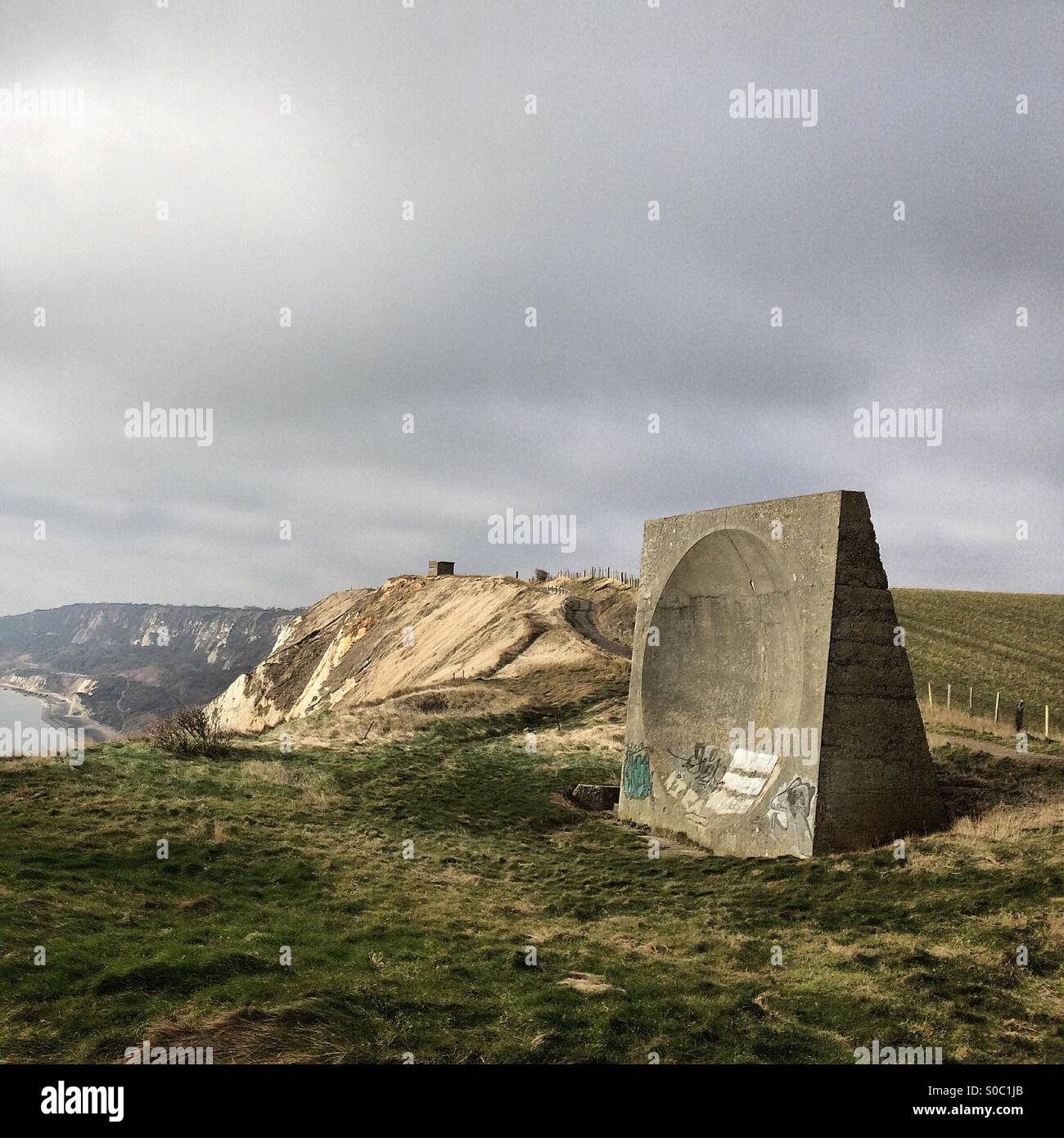 Sound mirror dish hi-res stock photography and images - Alamy
