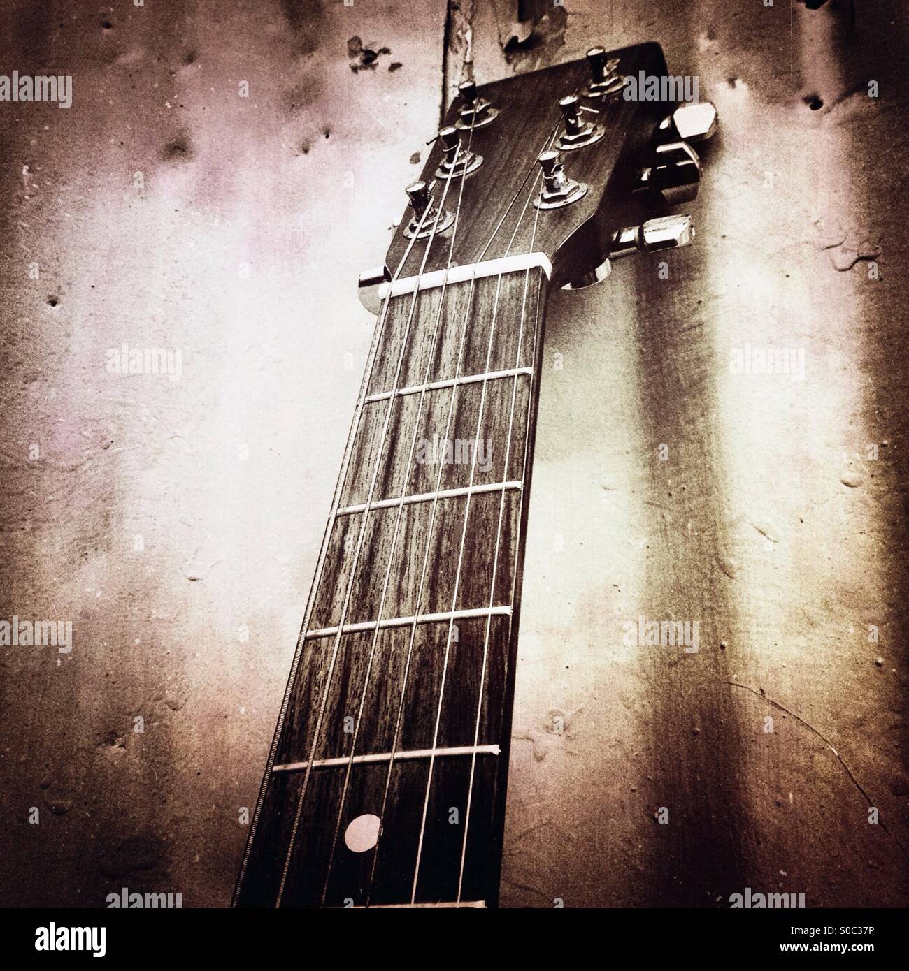 Acoustic guitar neck hi-res stock photography and images - Alamy