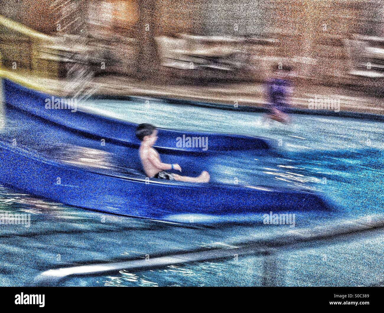 Kids slip and slide hi-res stock photography and images - Alamy