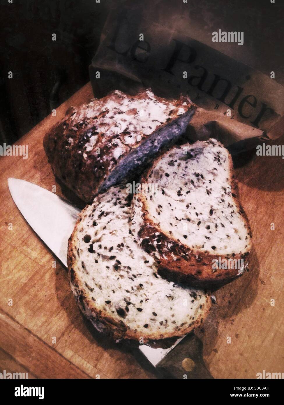 Thick slice of bread hi-res stock photography and images - Alamy