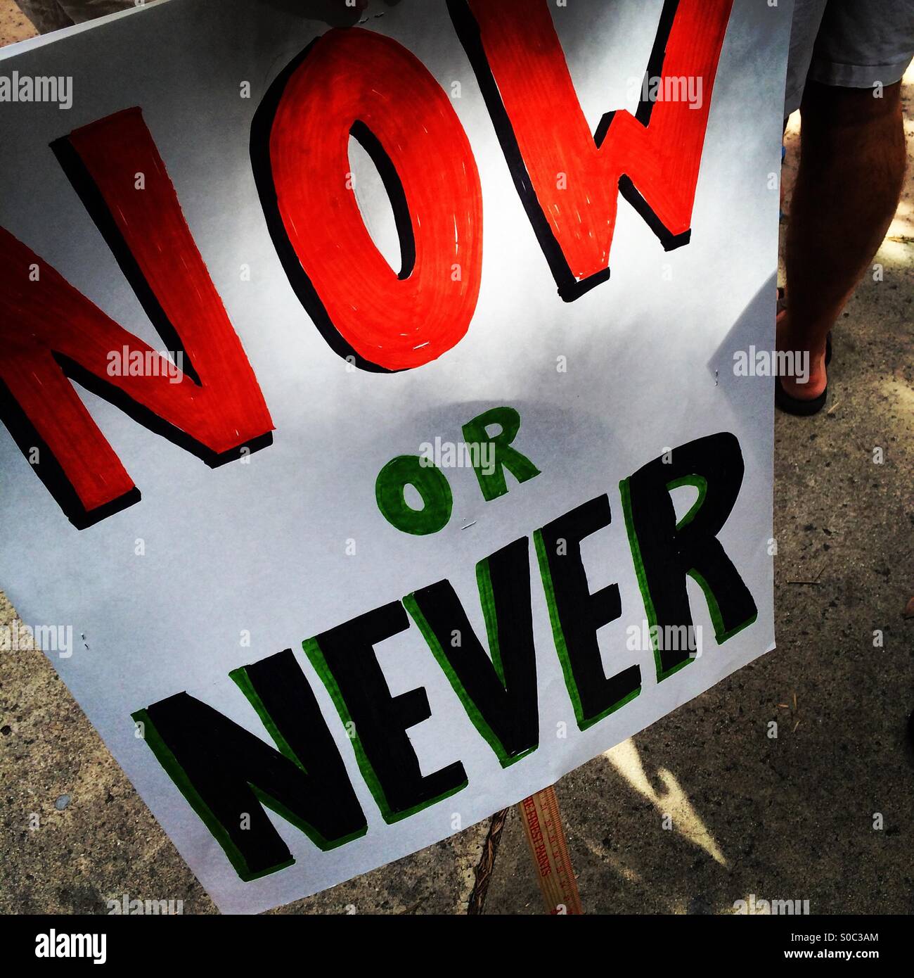 Rally slogan hi-res stock photography and images - Alamy