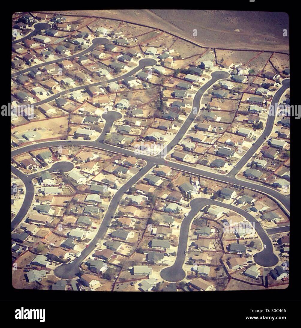 Suburban patterns hi-res stock photography and images - Alamy