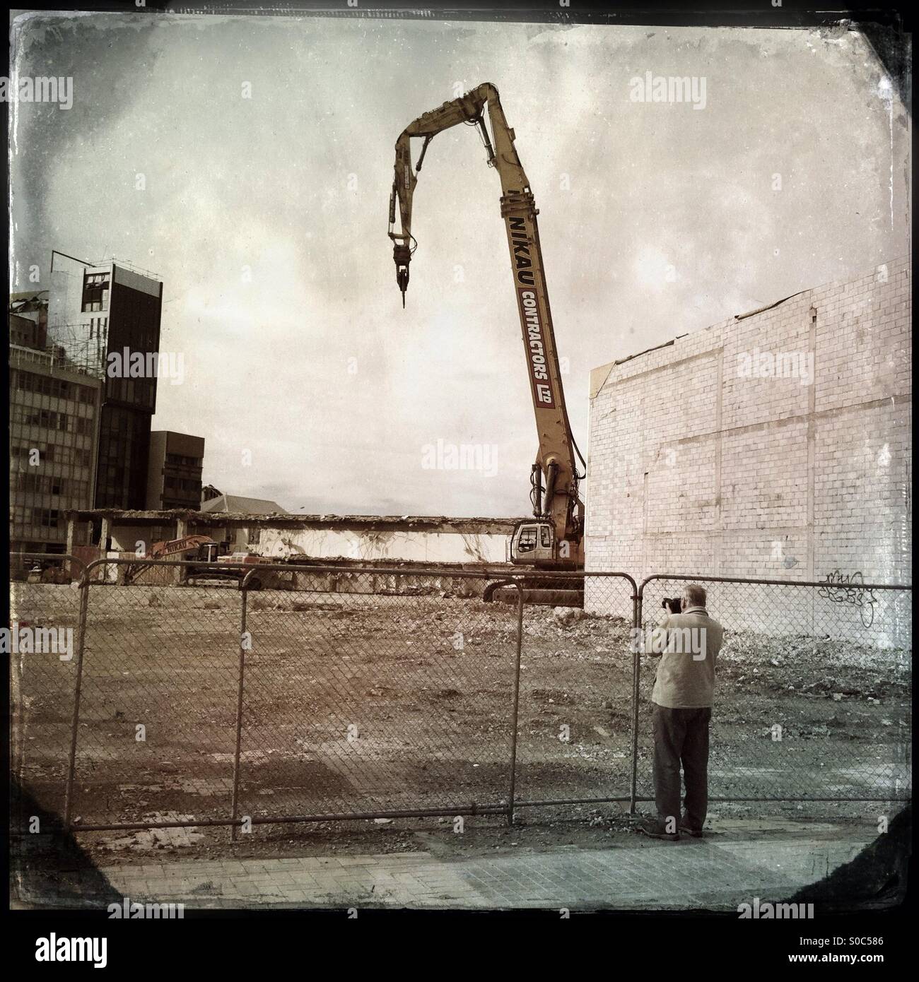 Rebuilding after destruction hi-res stock photography and images - Alamy