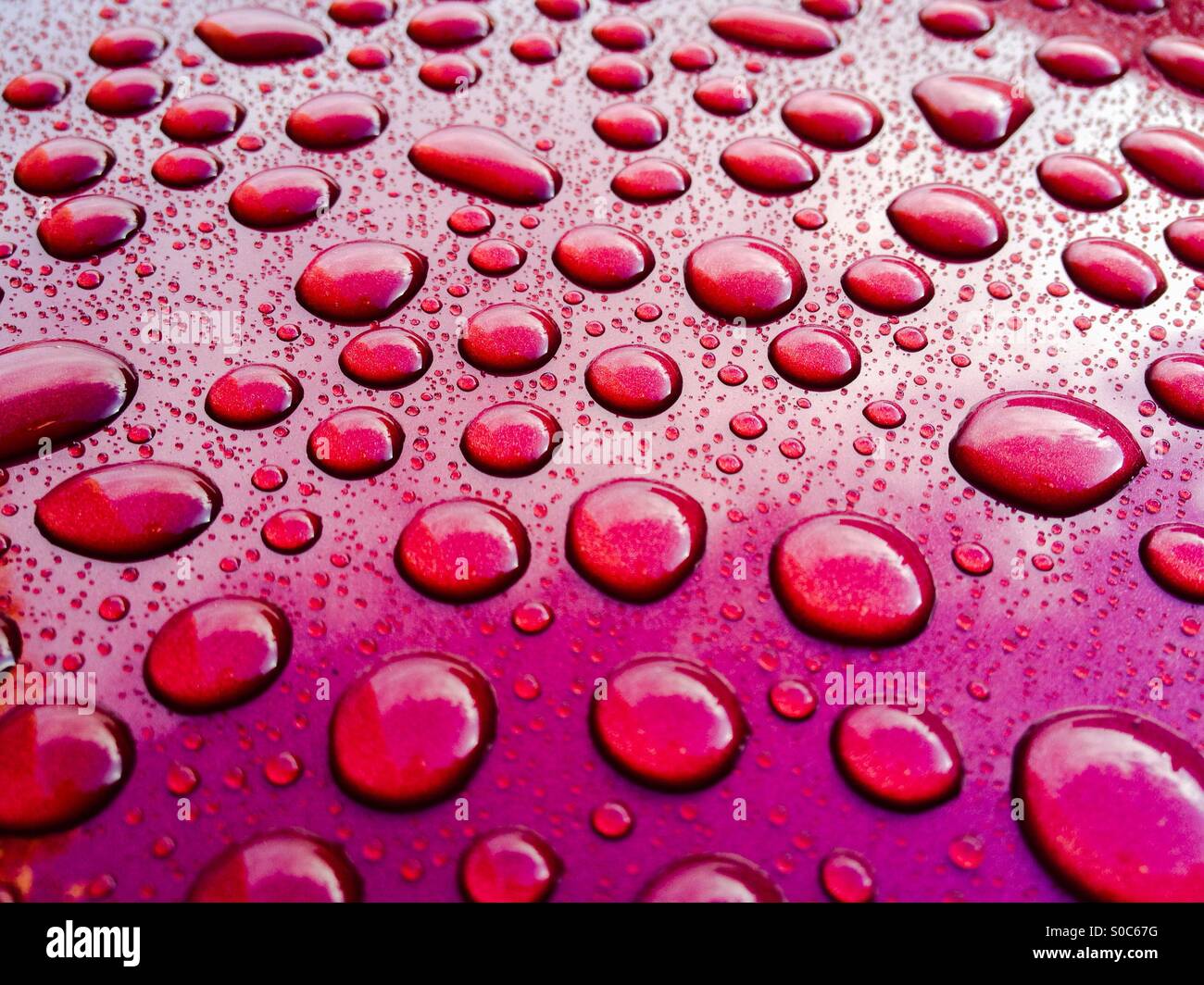 Droplets of water Stock Photo - Alamy