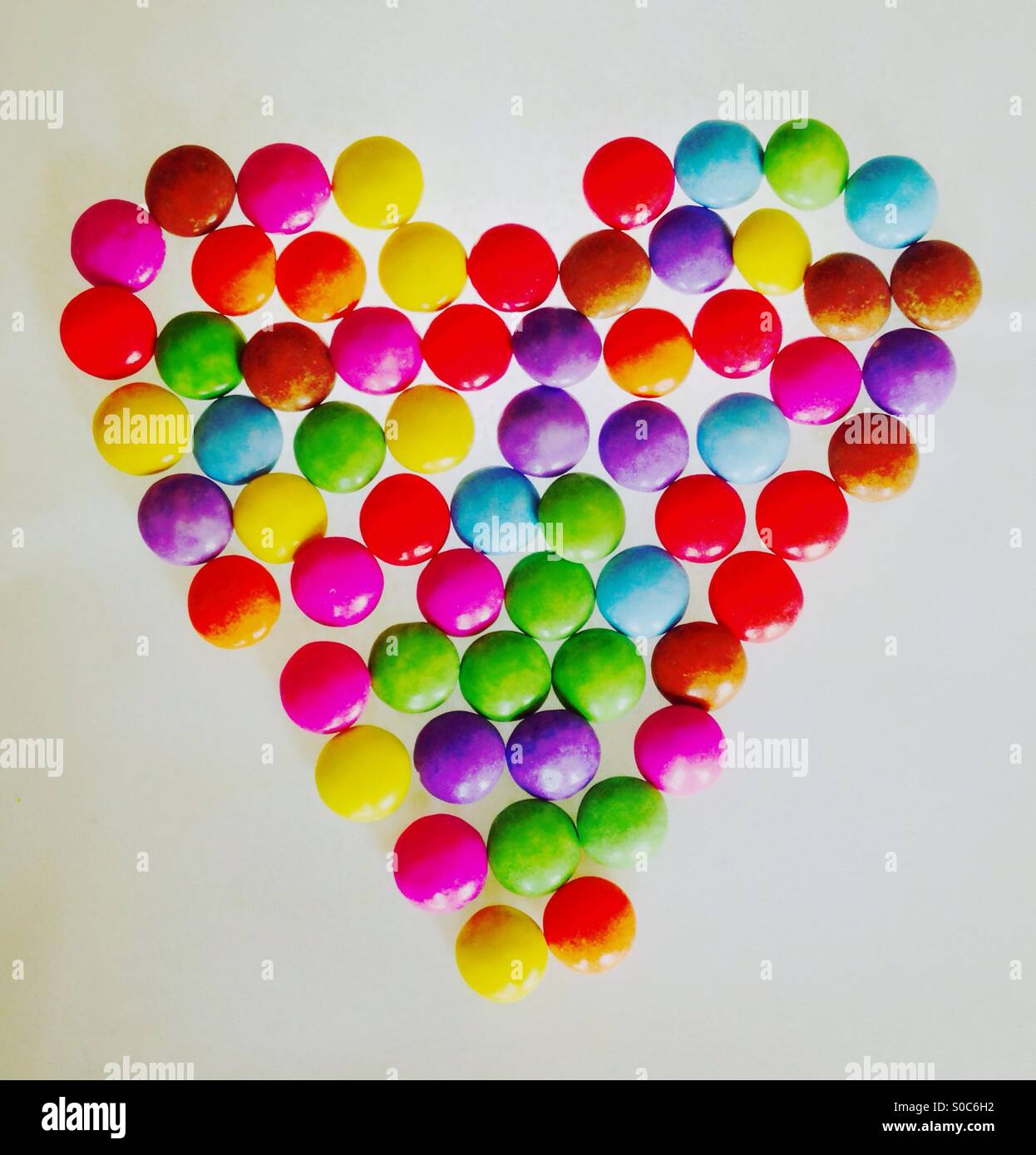 Smarties colours hi-res stock photography and images - Alamy