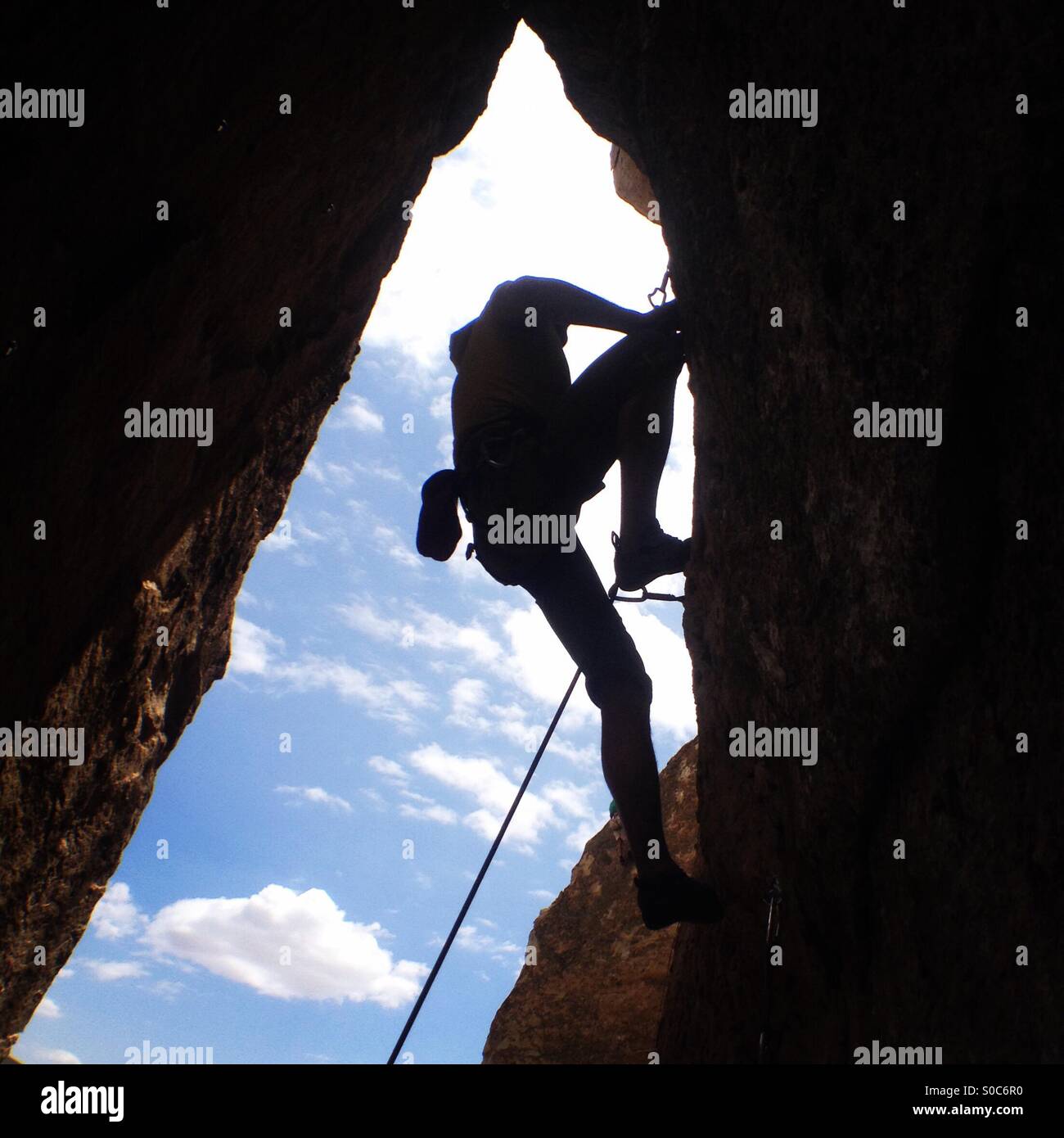 Lead climbing hi-res stock photography and images - Alamy
