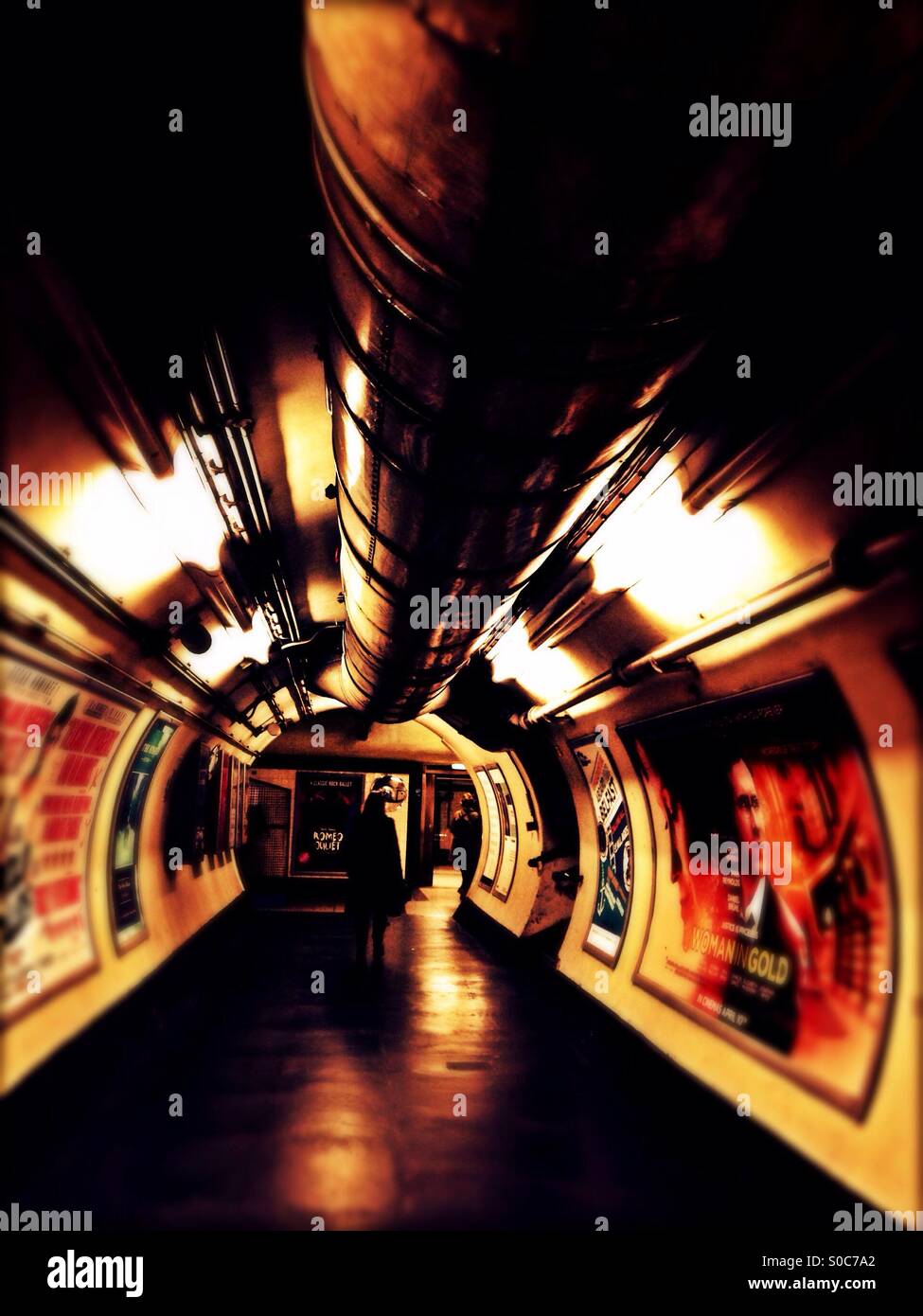 London tube advert hi-res stock photography and images - Alamy