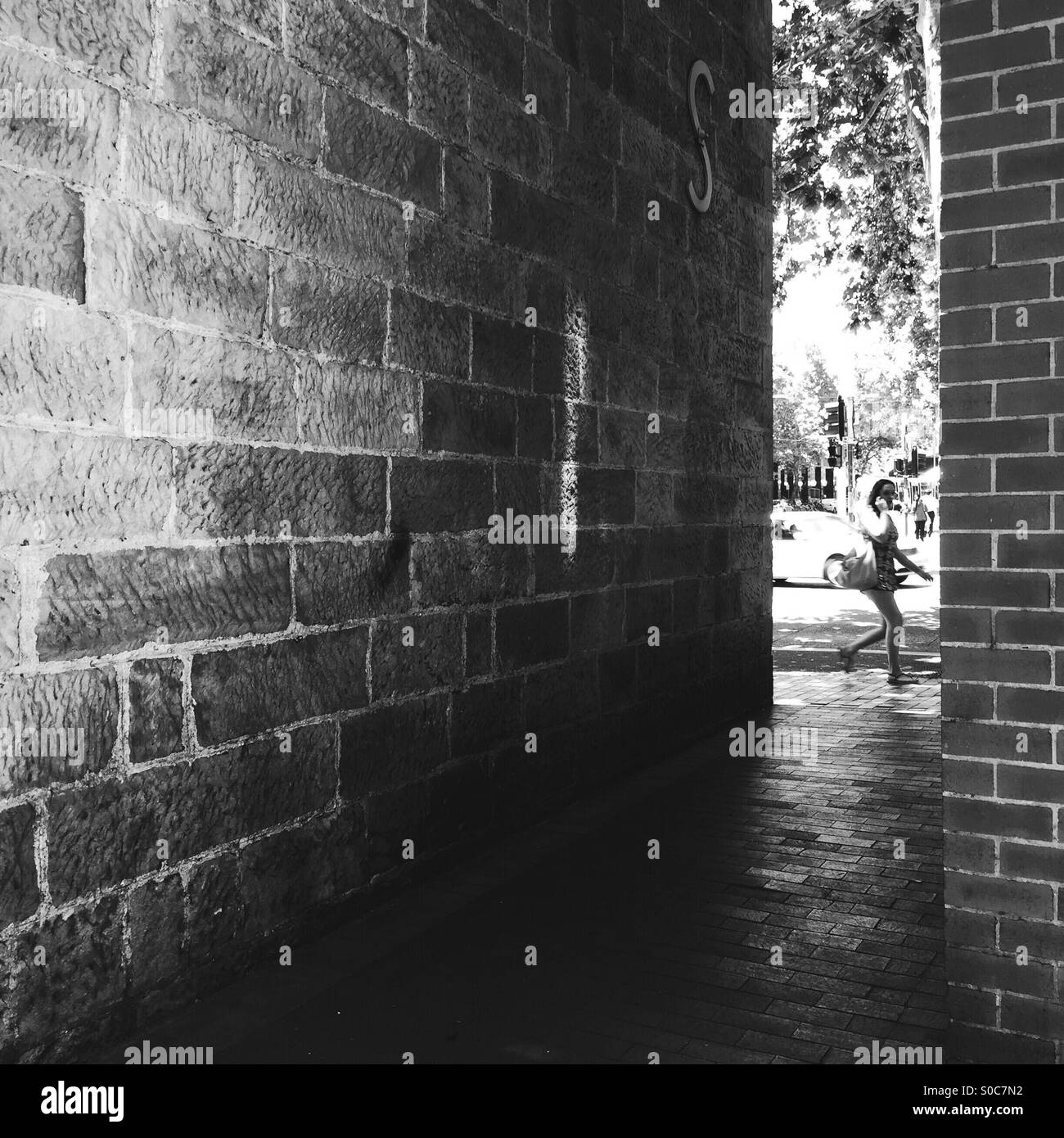 Between the walls Stock Photo - Alamy