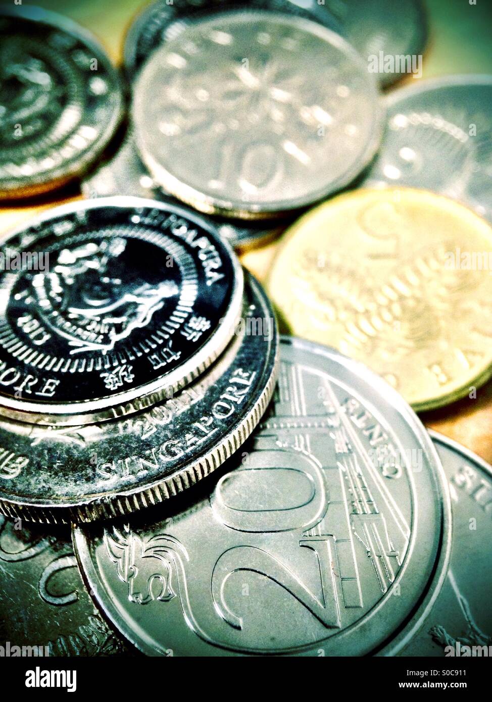 Singapore Coins High Resolution Stock Photography and Images - Alamy