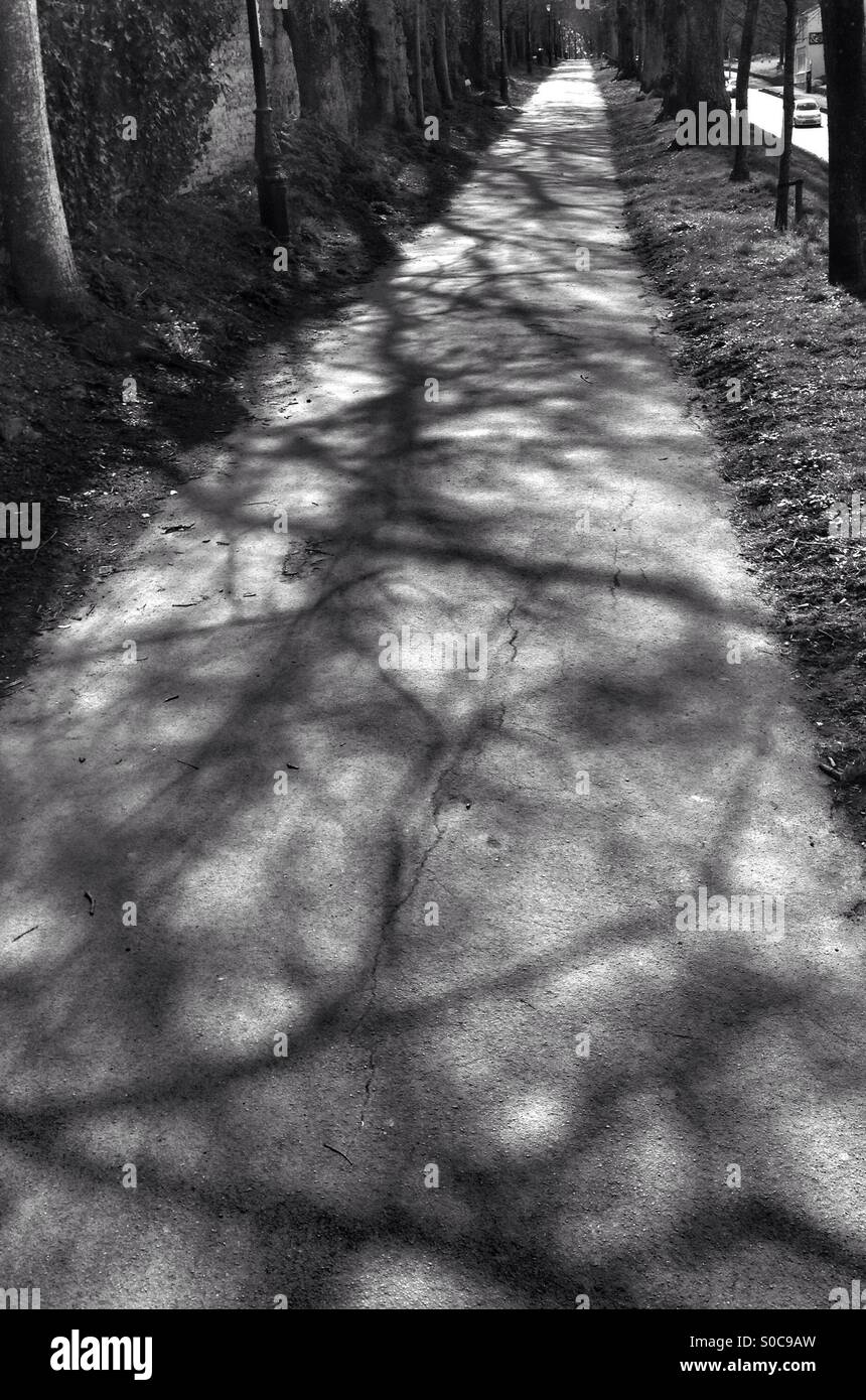 Walkway pathway hi-res stock photography and images - Alamy