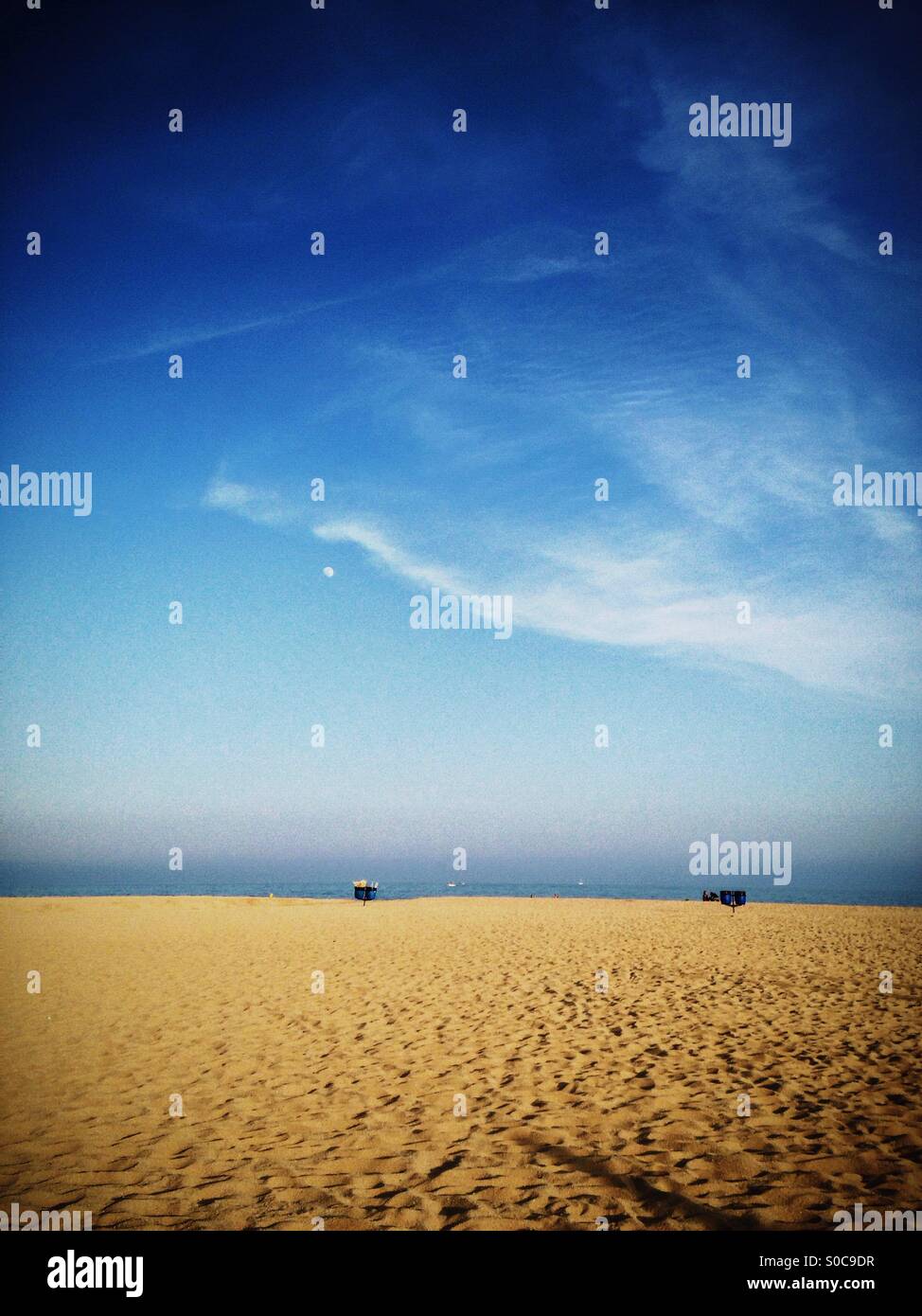 Ocata beach barcelona hi-res stock photography and images - Alamy
