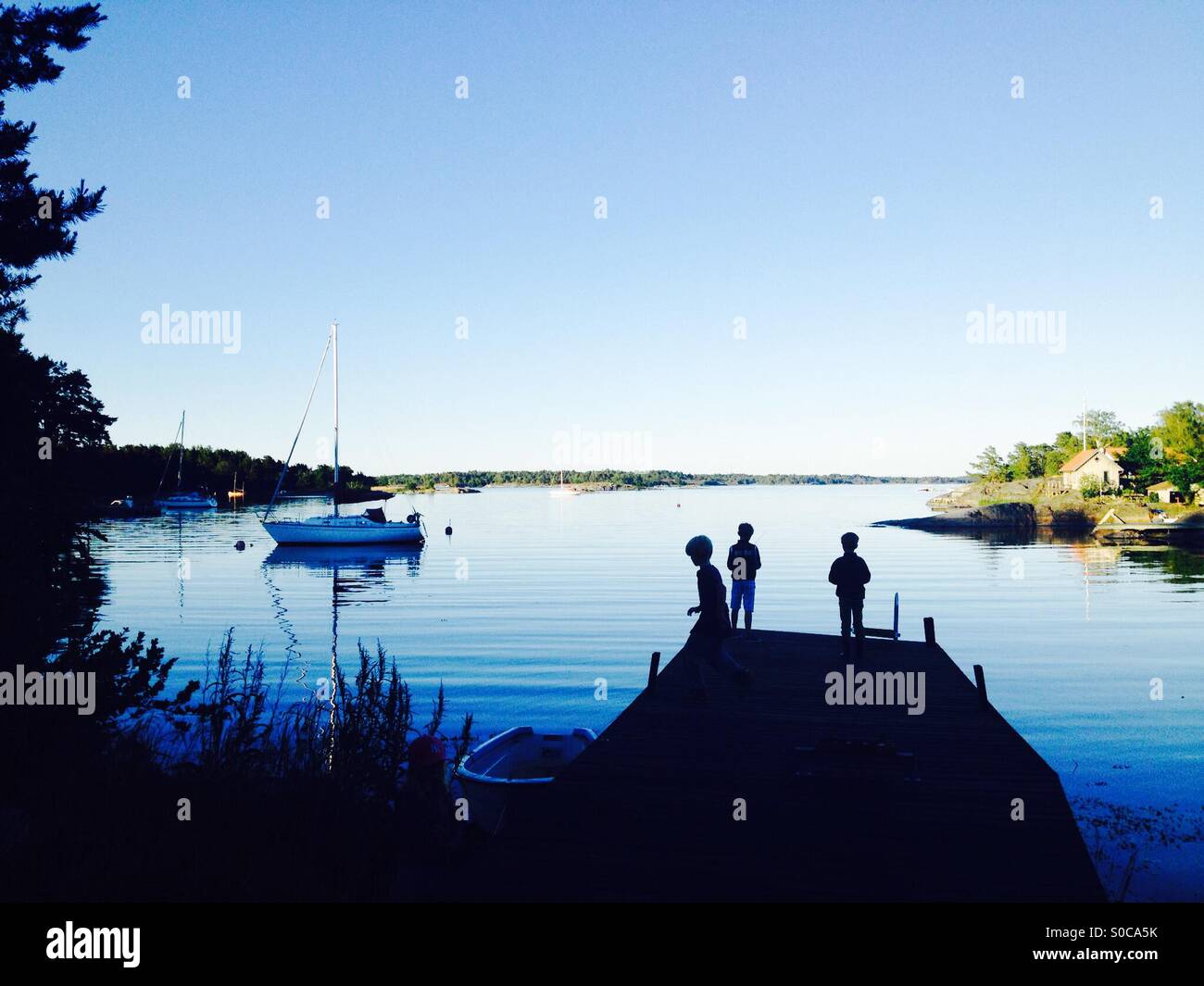 Midsummers eve sweden hi-res stock photography and images - Alamy