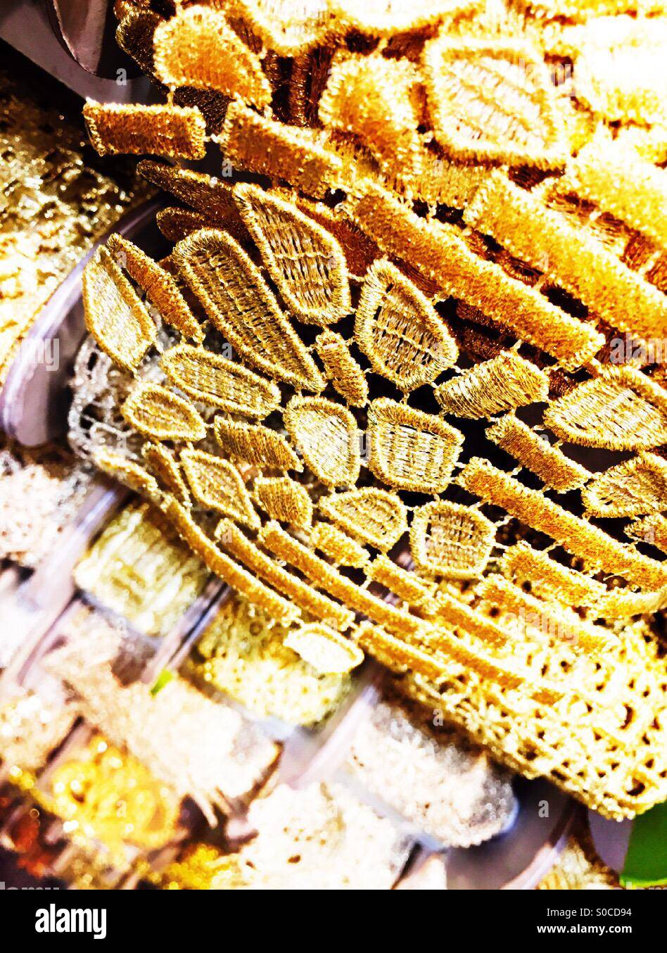 Trimming fabric hi-res stock photography and images - Alamy