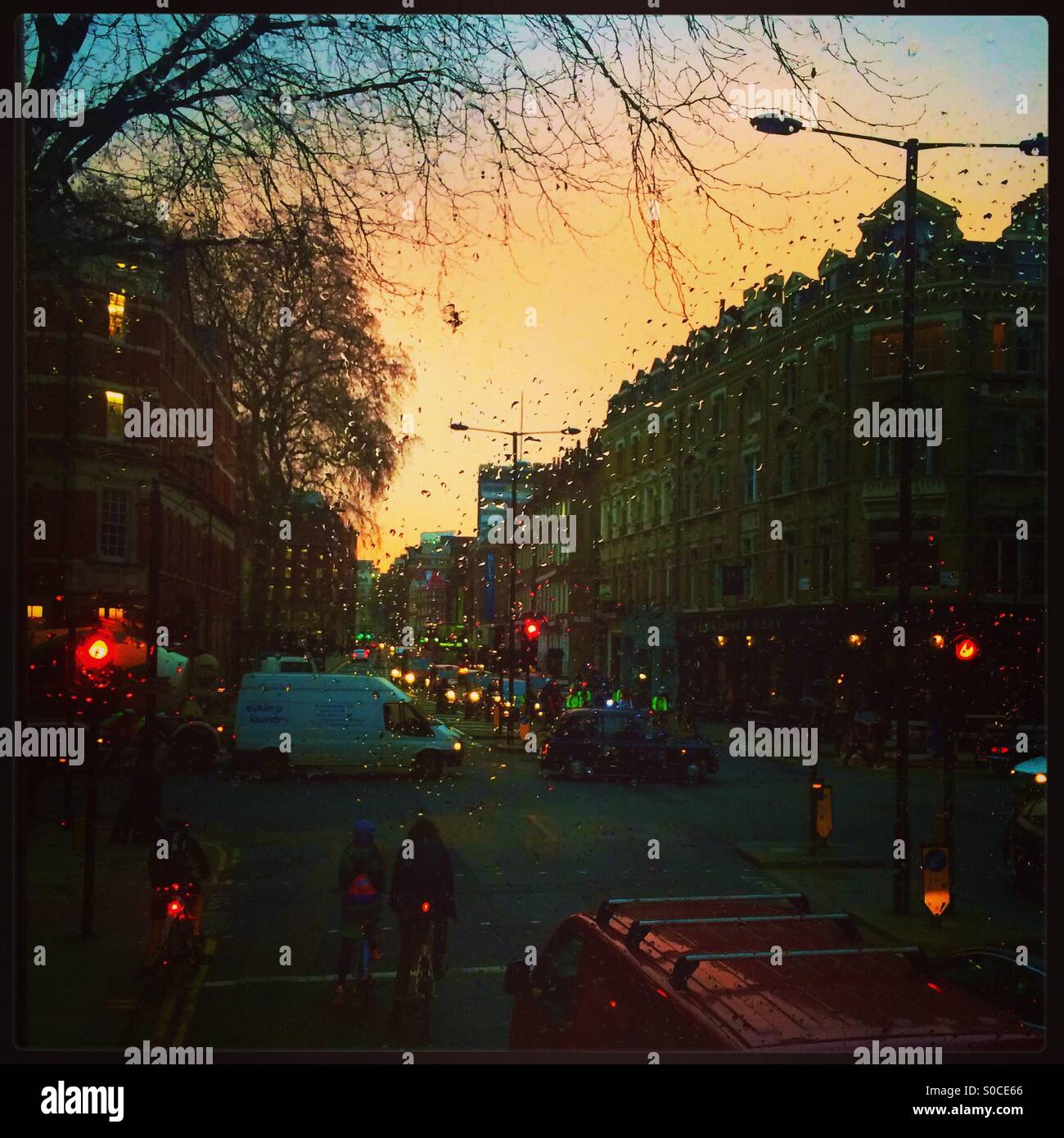 London window sunset hi-res stock photography and images - Alamy