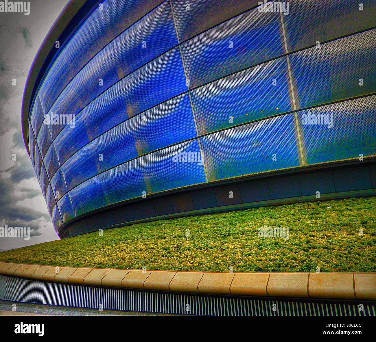 Glasgow Hydro concert hall Stock Photo - Alamy