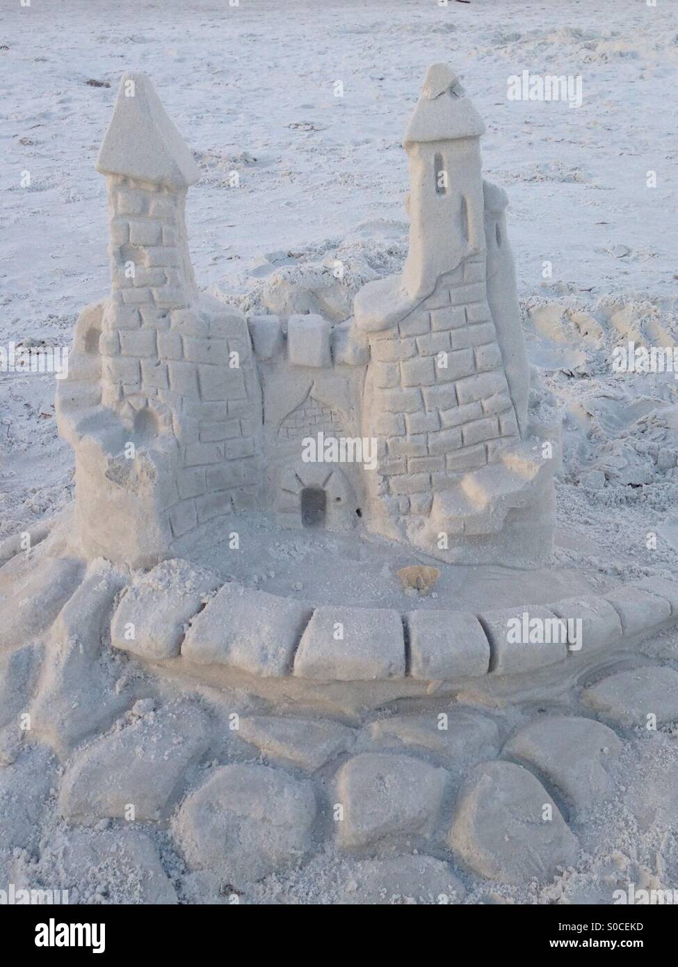 Siesta key beach sand castle hi-res stock photography and images - Alamy