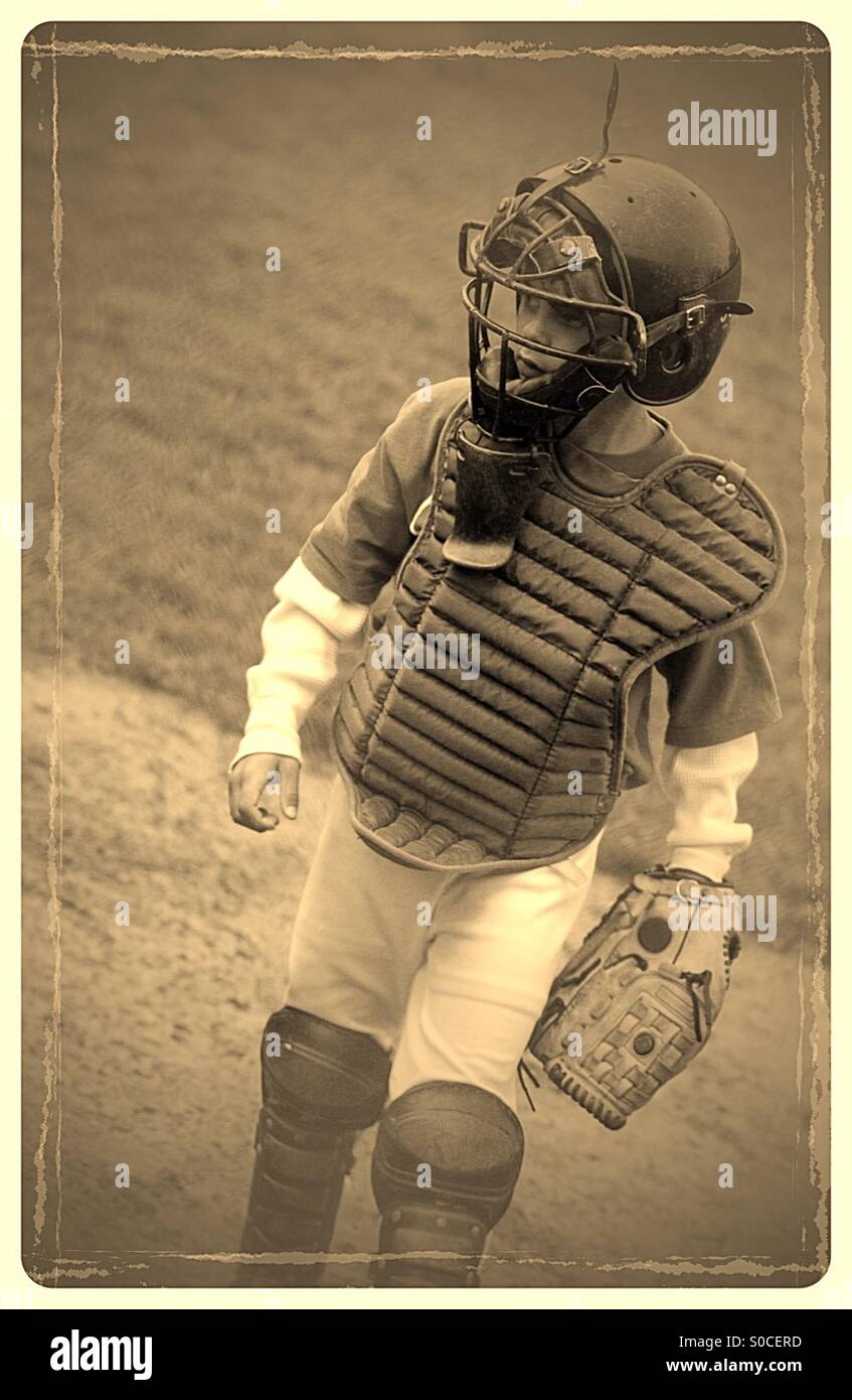 Vintage little league baseball hi-res stock photography and images - Alamy