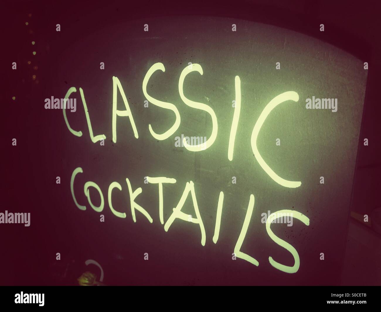Chalk sign hi-res stock photography and images - Alamy