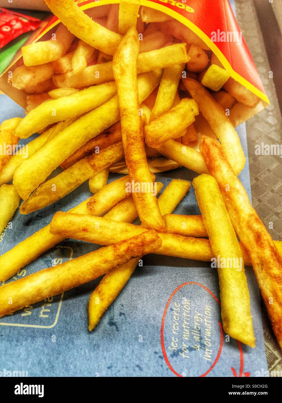 Mcdonalds chips hi-res stock photography and images - Alamy
