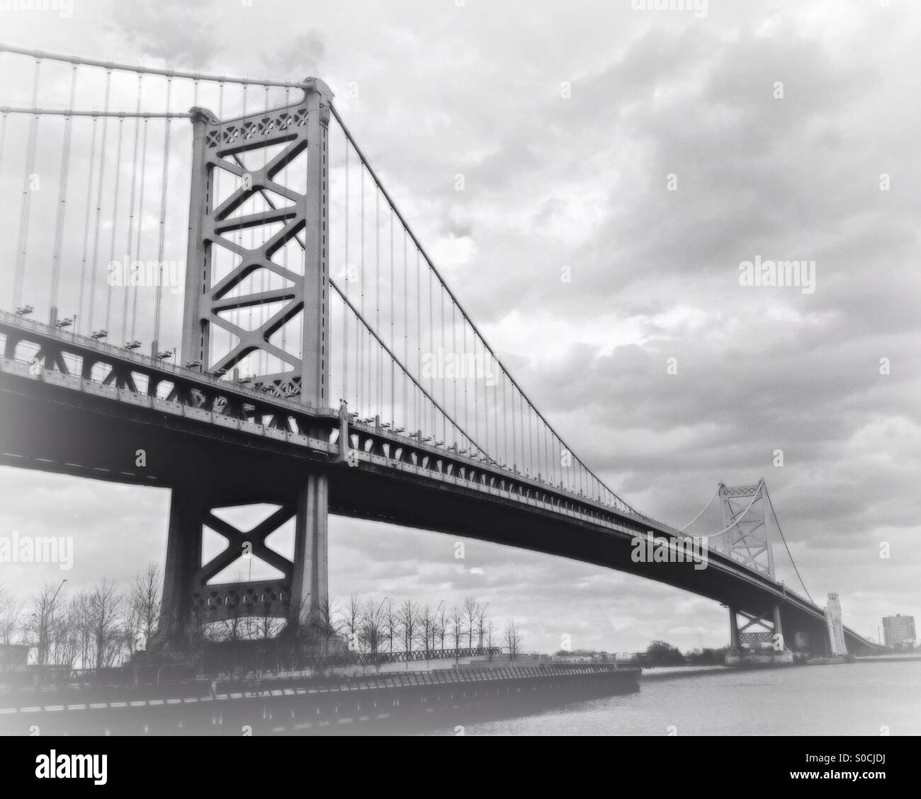 A bridge between two cities Stock Photo - Alamy