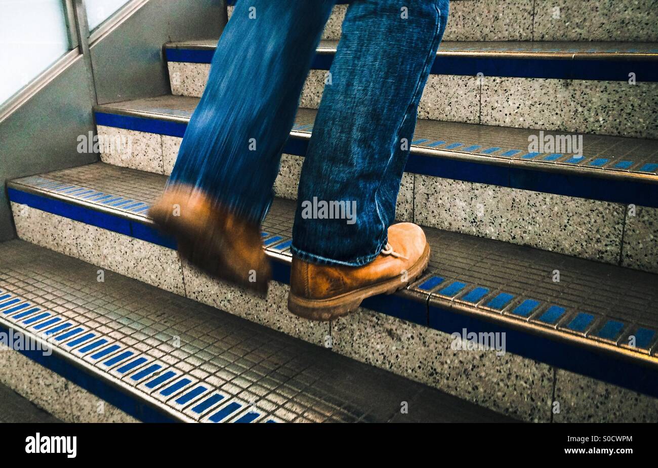 Going up stairs hi-res stock photography and images - Alamy
