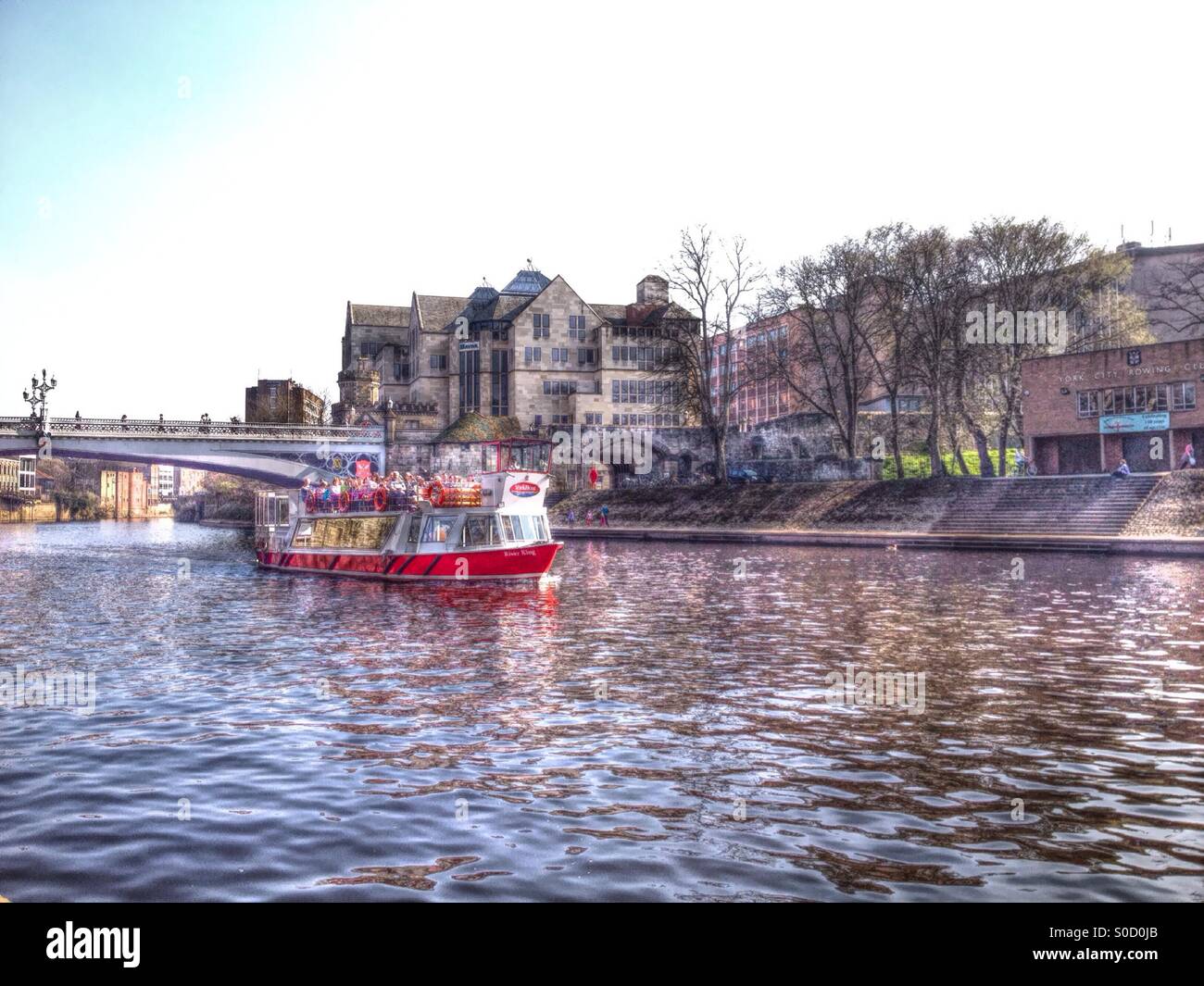 River Ouse at York Stock Photo - Alamy
