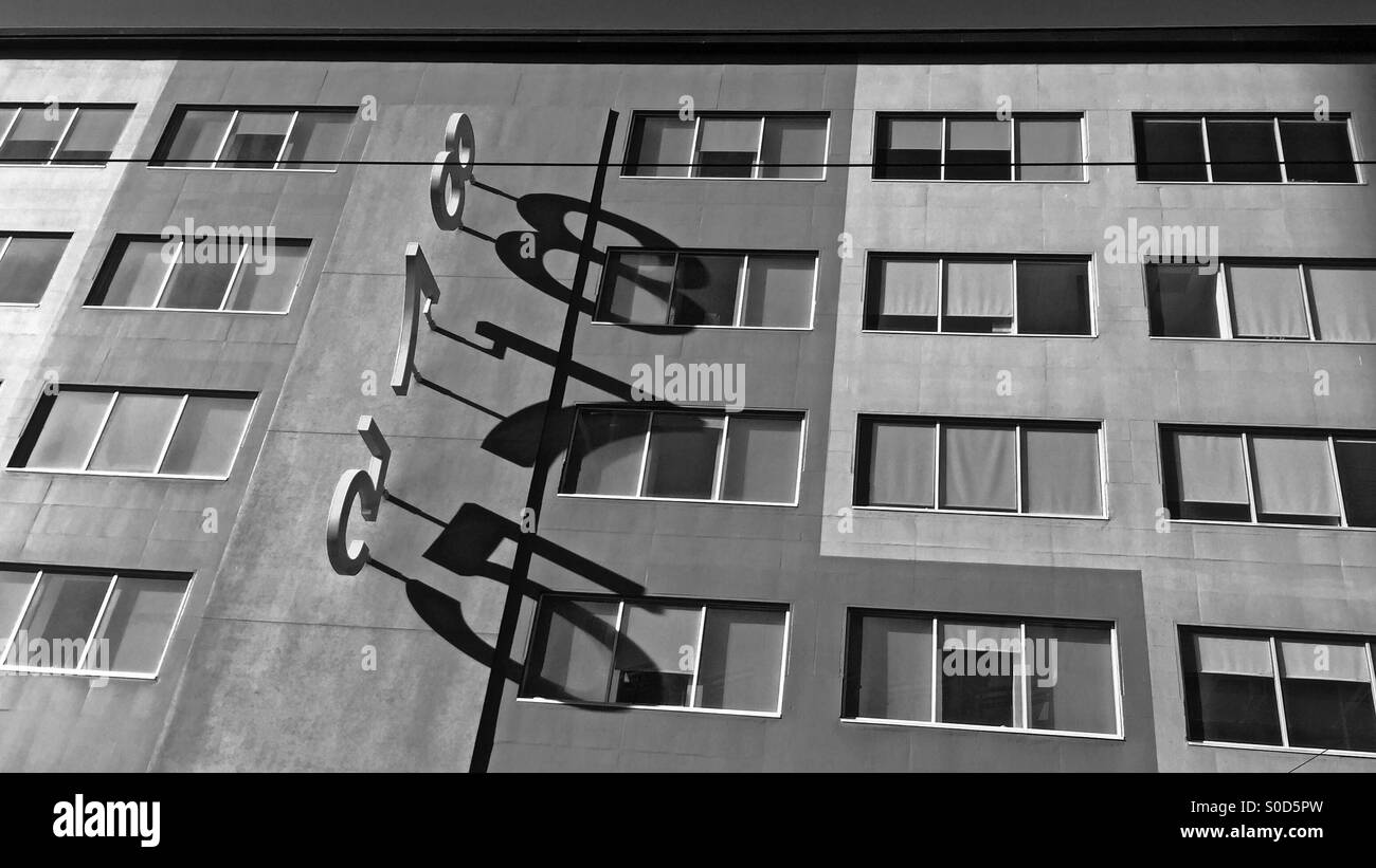 Shadow numbers hi-res stock photography and images - Alamy