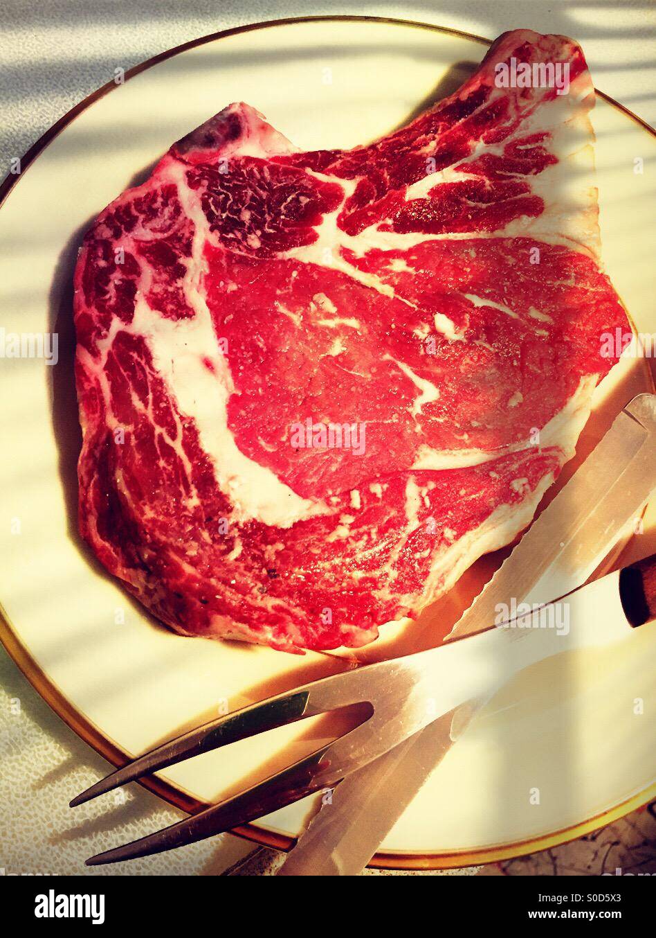 Marbled beef steak on smartphone stock photos and images - Alamy