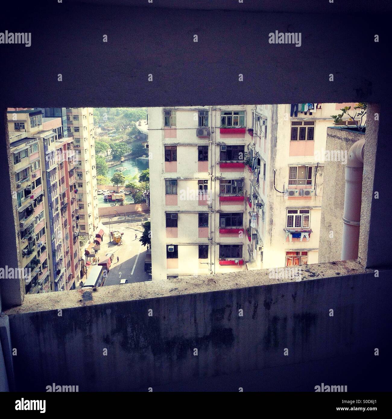 Observing through the window hi-res stock photography and images - Alamy