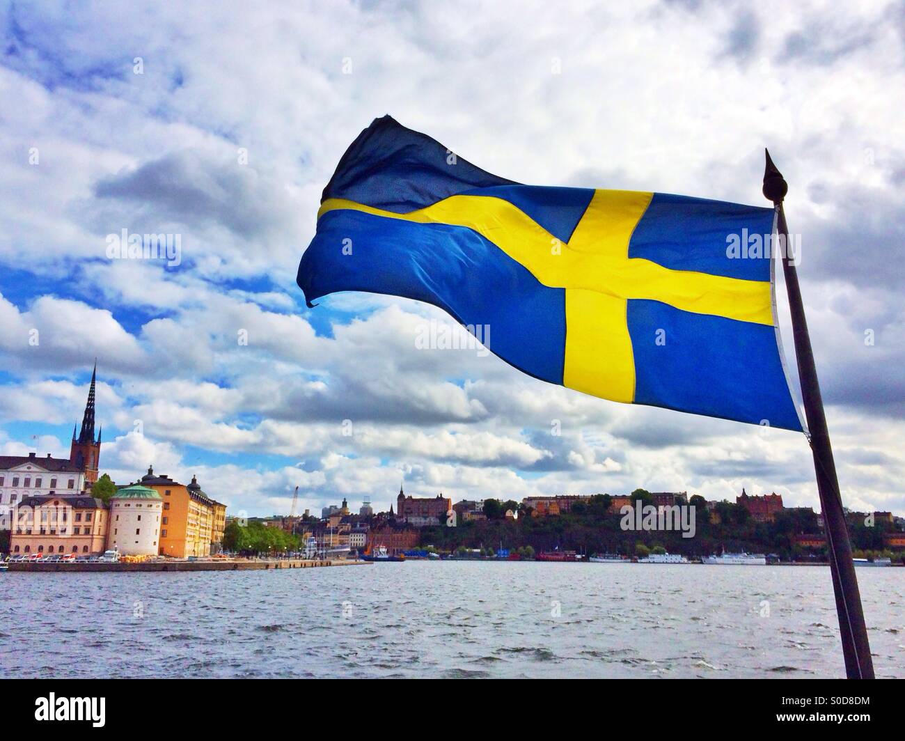 Stockholm flag hi-res stock photography and images - Alamy