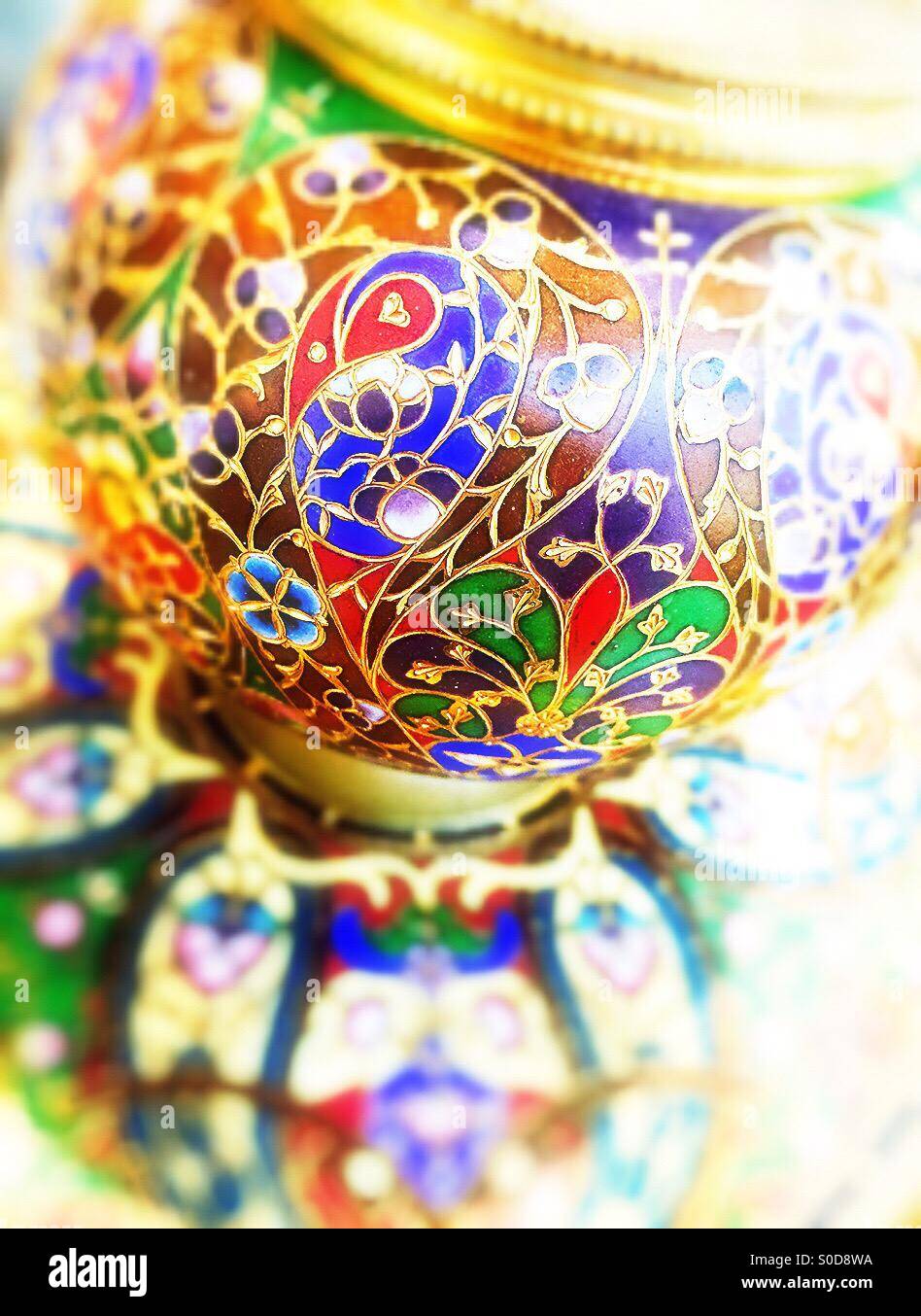Intricate enamel hi-res stock photography and images - Alamy