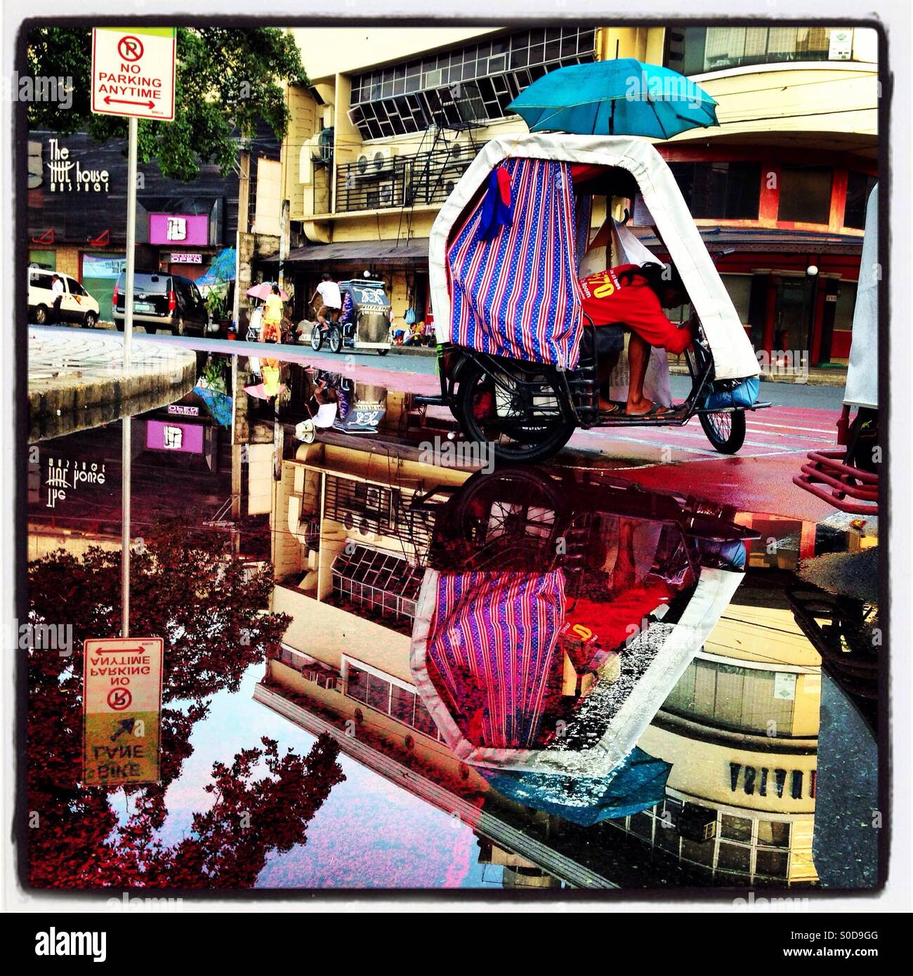 Rickshaw taxi hi-res stock photography and images - Alamy