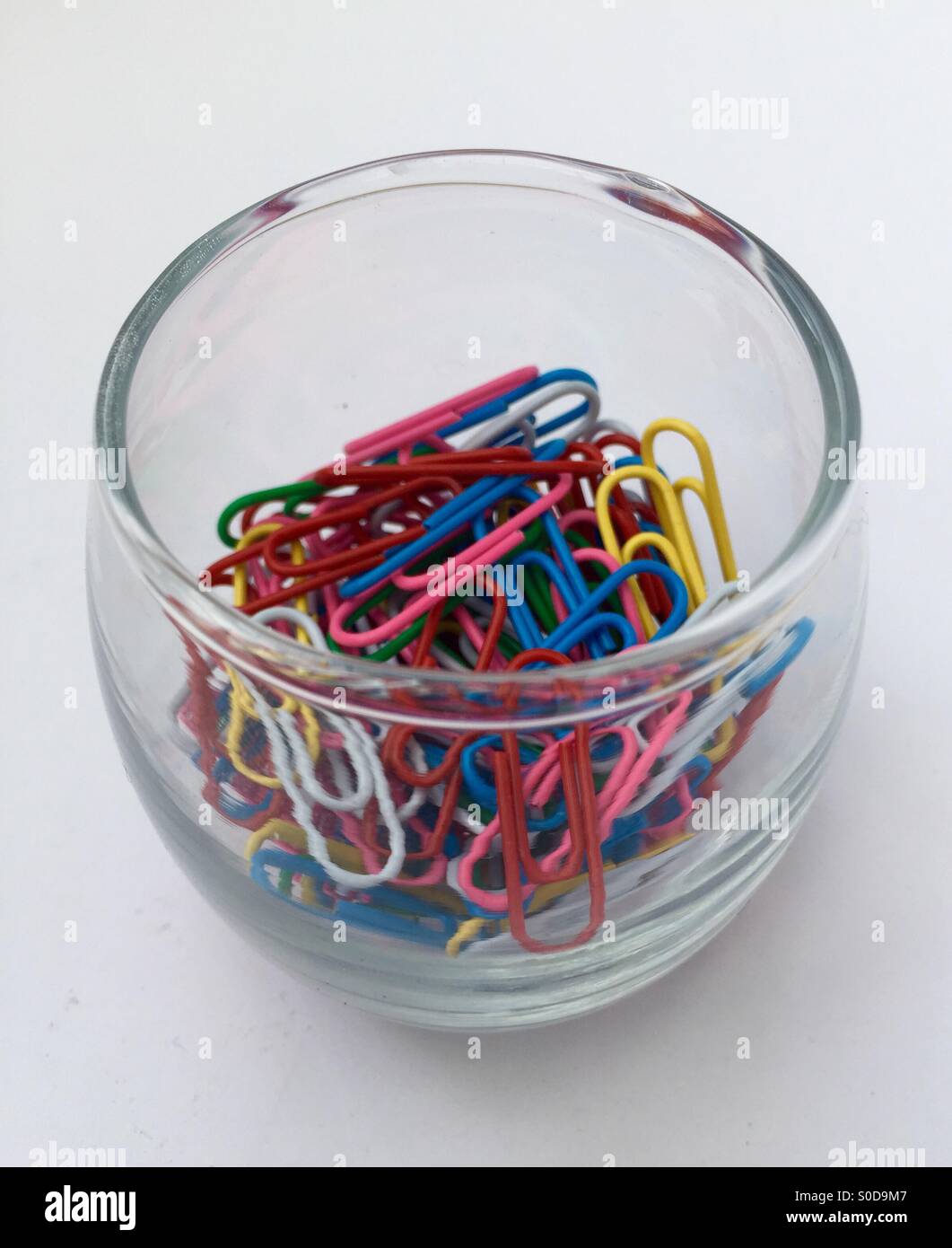 Paper clips glass hi-res stock photography and images - Alamy