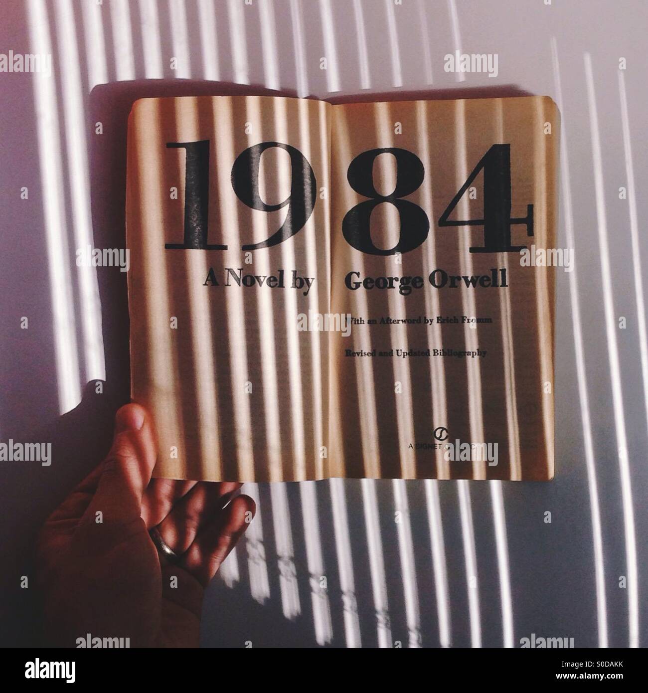 1984 book hi-res stock photography and images - Alamy
