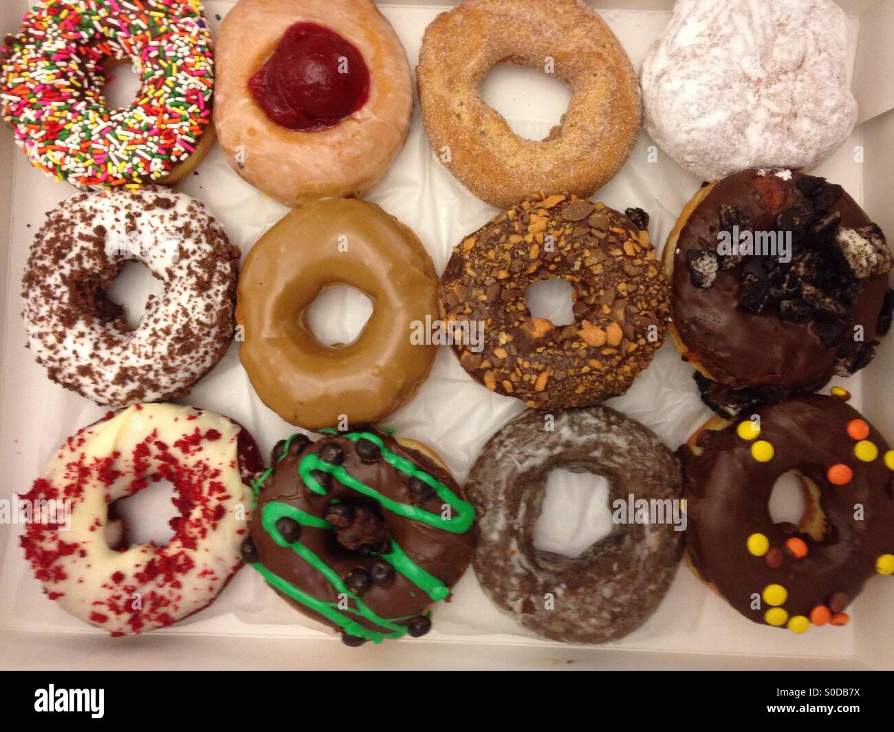 Dozen donuts hi-res stock photography and images - Alamy