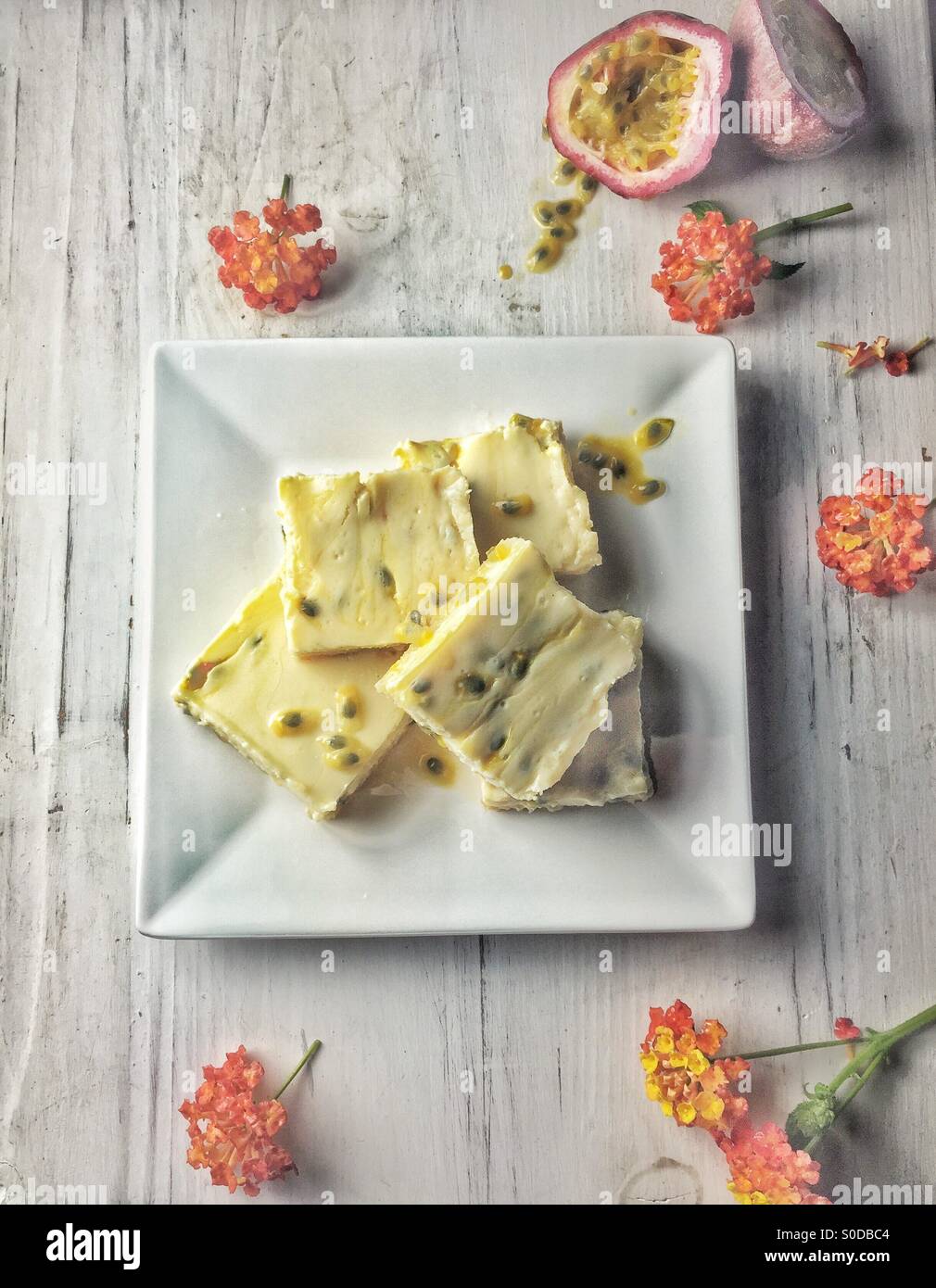 Passionfruit cake hi-res stock photography and images - Alamy