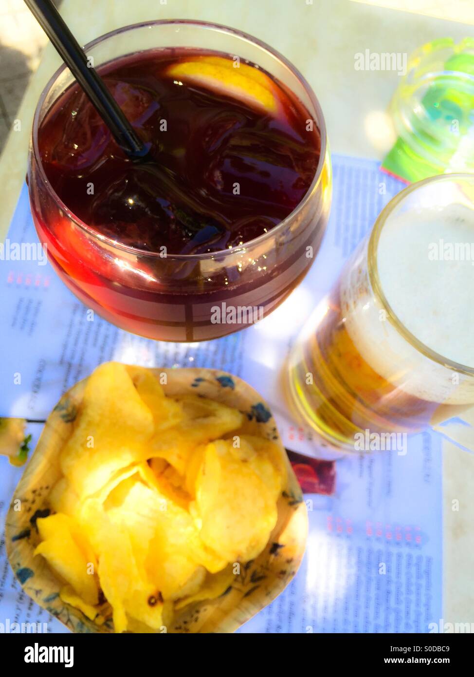 Sangria And Tapas High Resolution Stock Photography and Images - Alamy