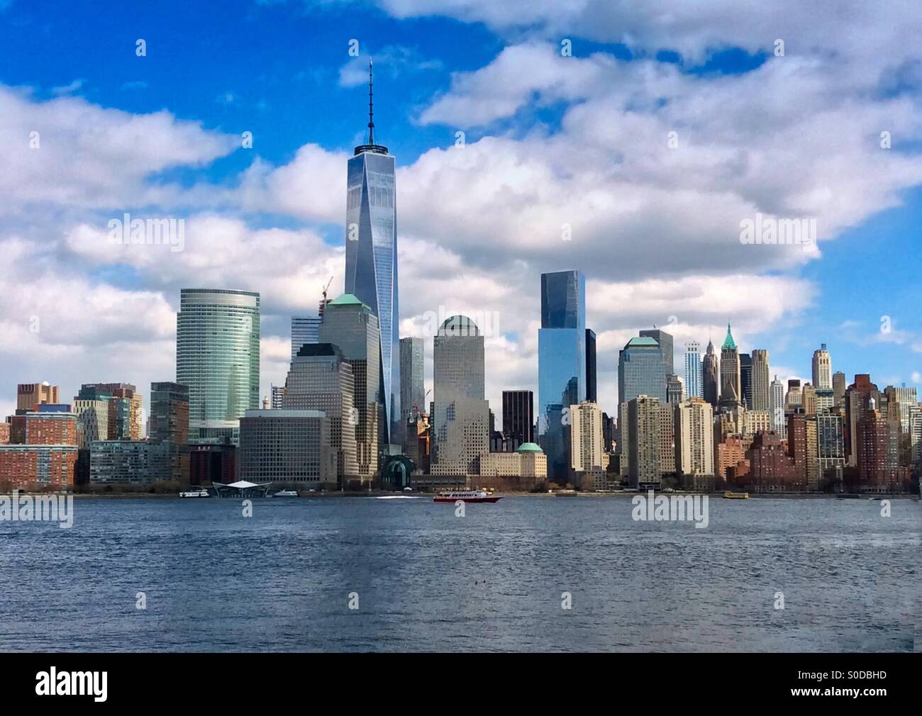 World trade center skyline hi-res stock photography and images - Alamy