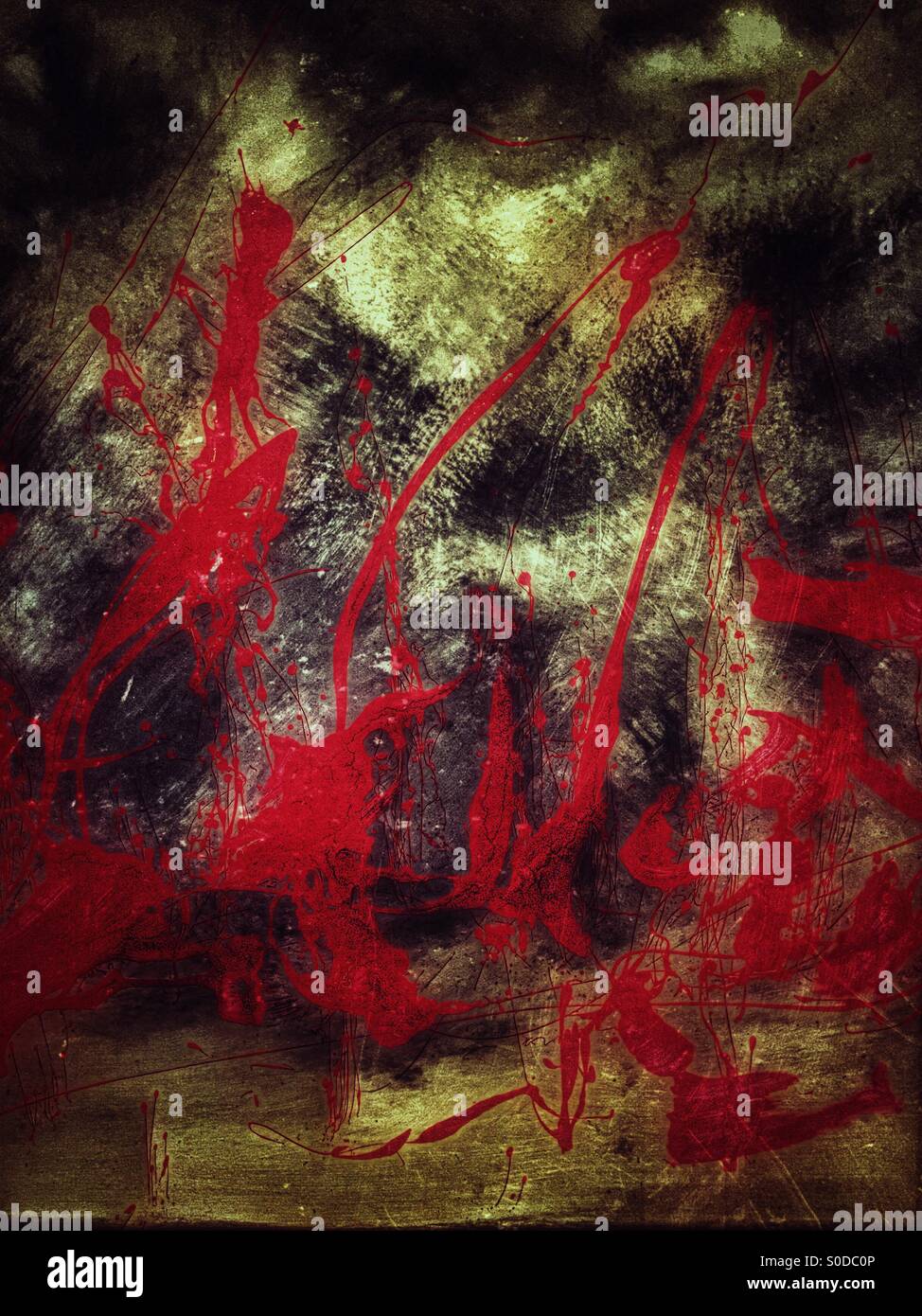 Abstract red black hi-res stock photography and images - Alamy