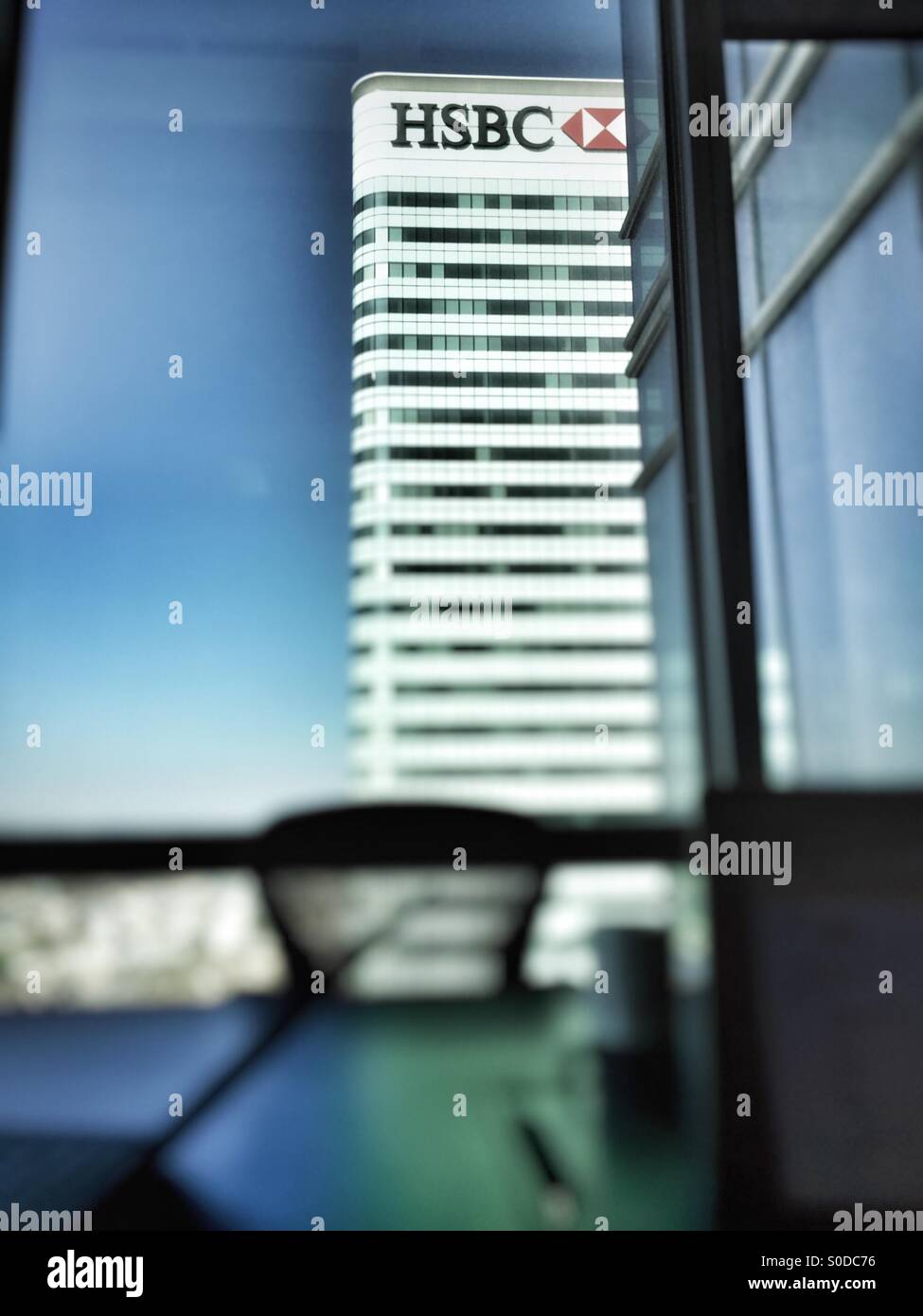 HSBC Bank headquarters in Canary Wharf, Docklands, London Stock Photo - Alamy