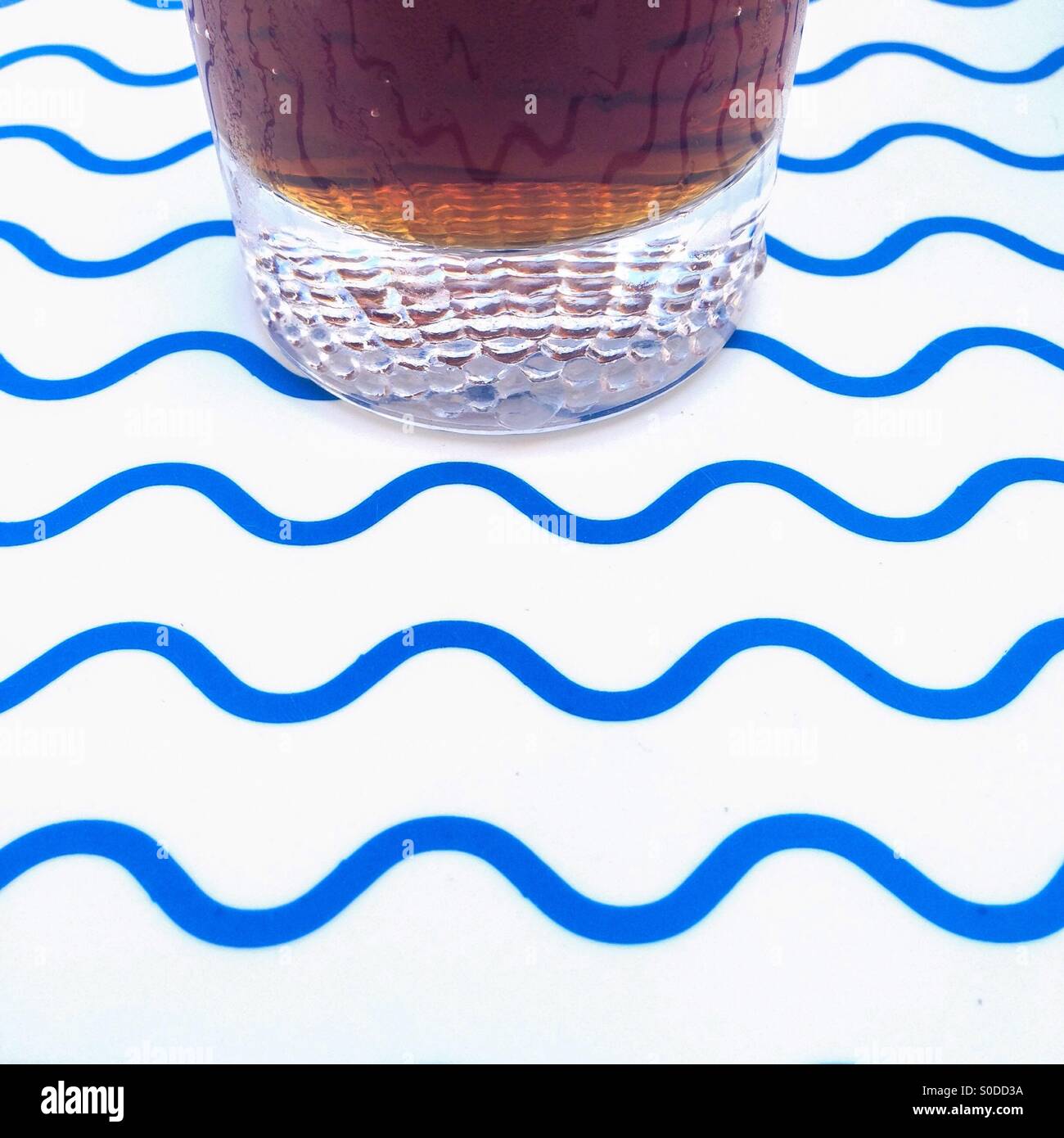 White and blue wave hi-res stock photography and images - Alamy