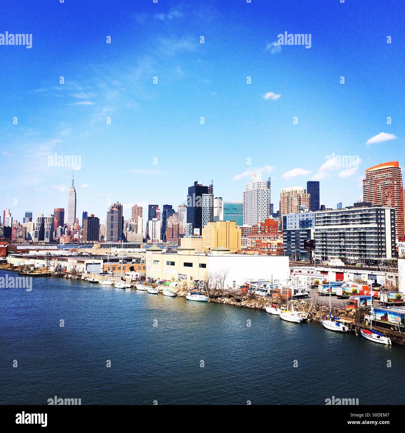 Pulaski bridge hi-res stock photography and images - Alamy