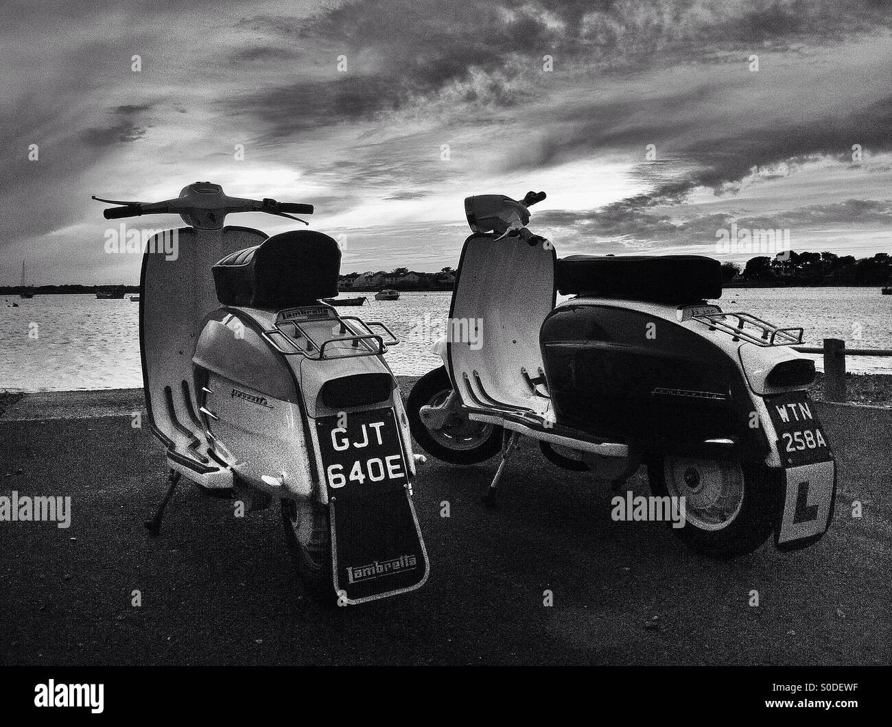 1960s restored scooters hi-res stock photography and images - Alamy