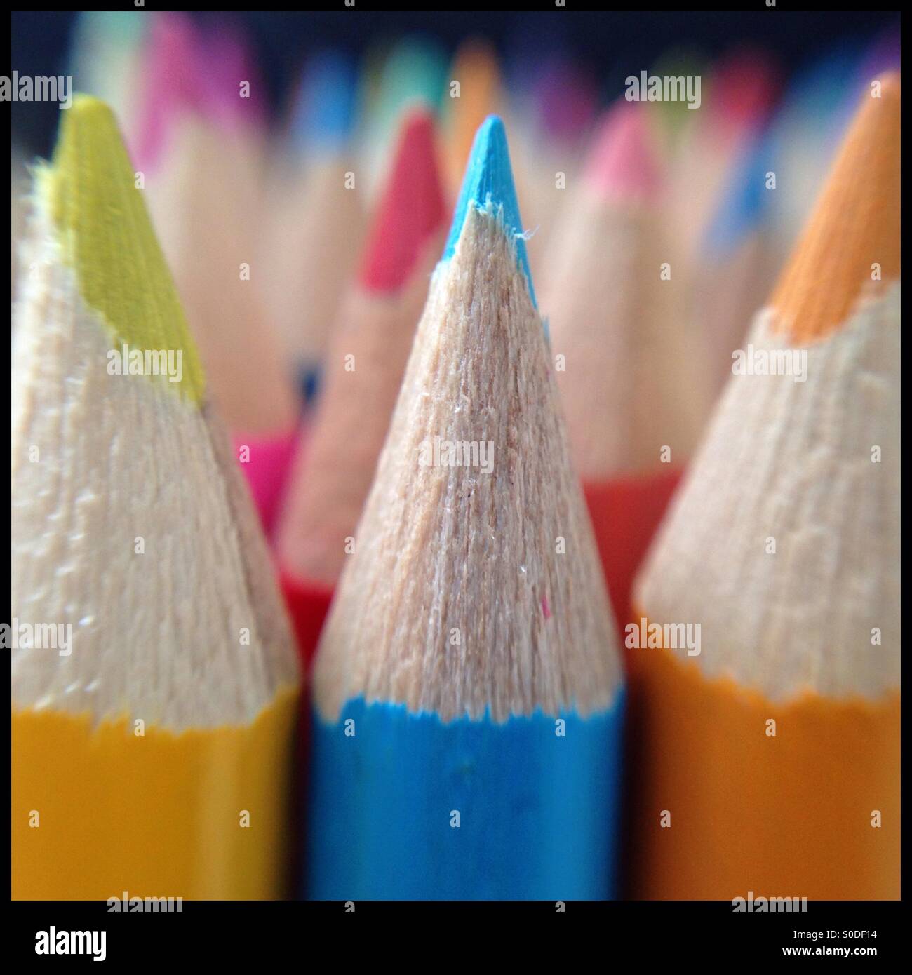 Pencil tips hi-res stock photography and images - Alamy