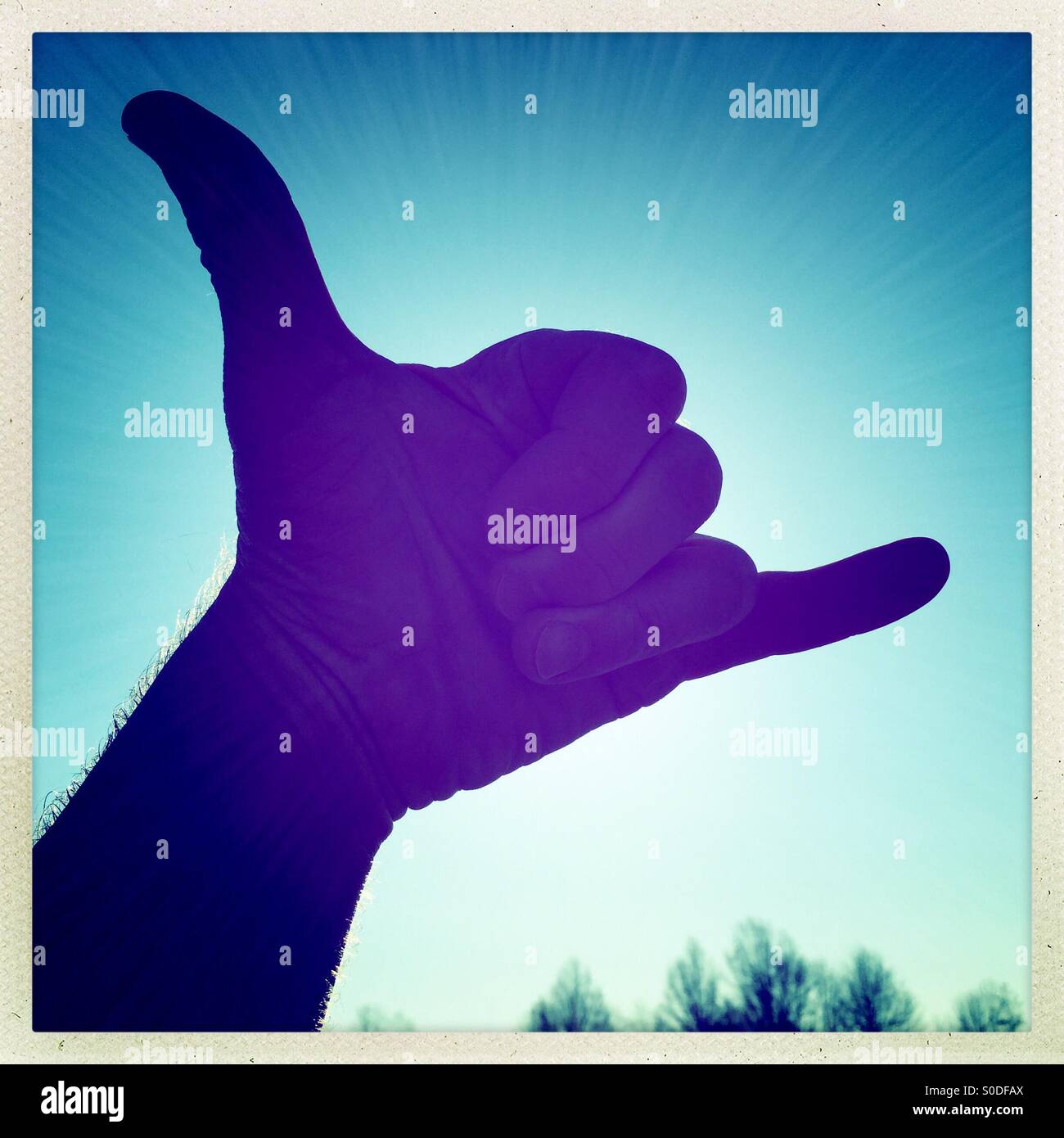 Hang loose hi-res stock photography and images - Alamy